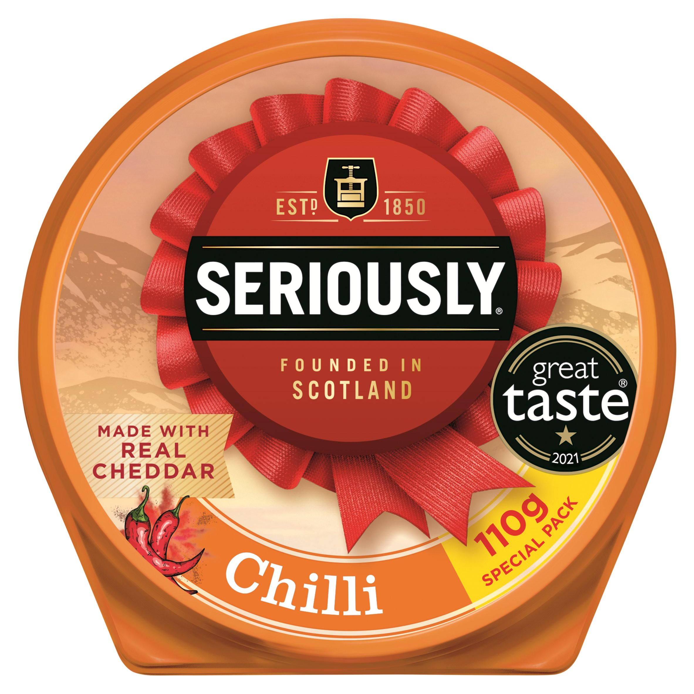 Seriously Spreadable Chilli Cheese Spread 110g | Iceland Foods