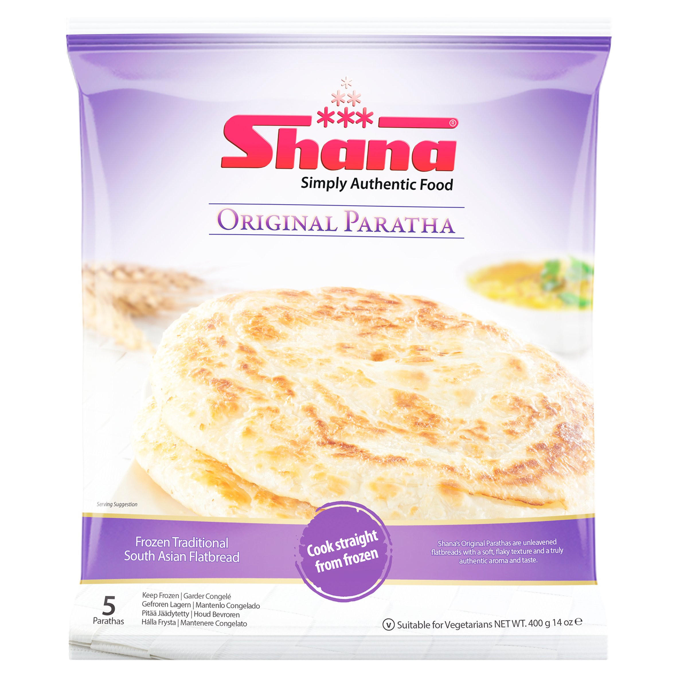 Shana Original Paratha 5 Pieces 400g | Indian | Iceland Foods