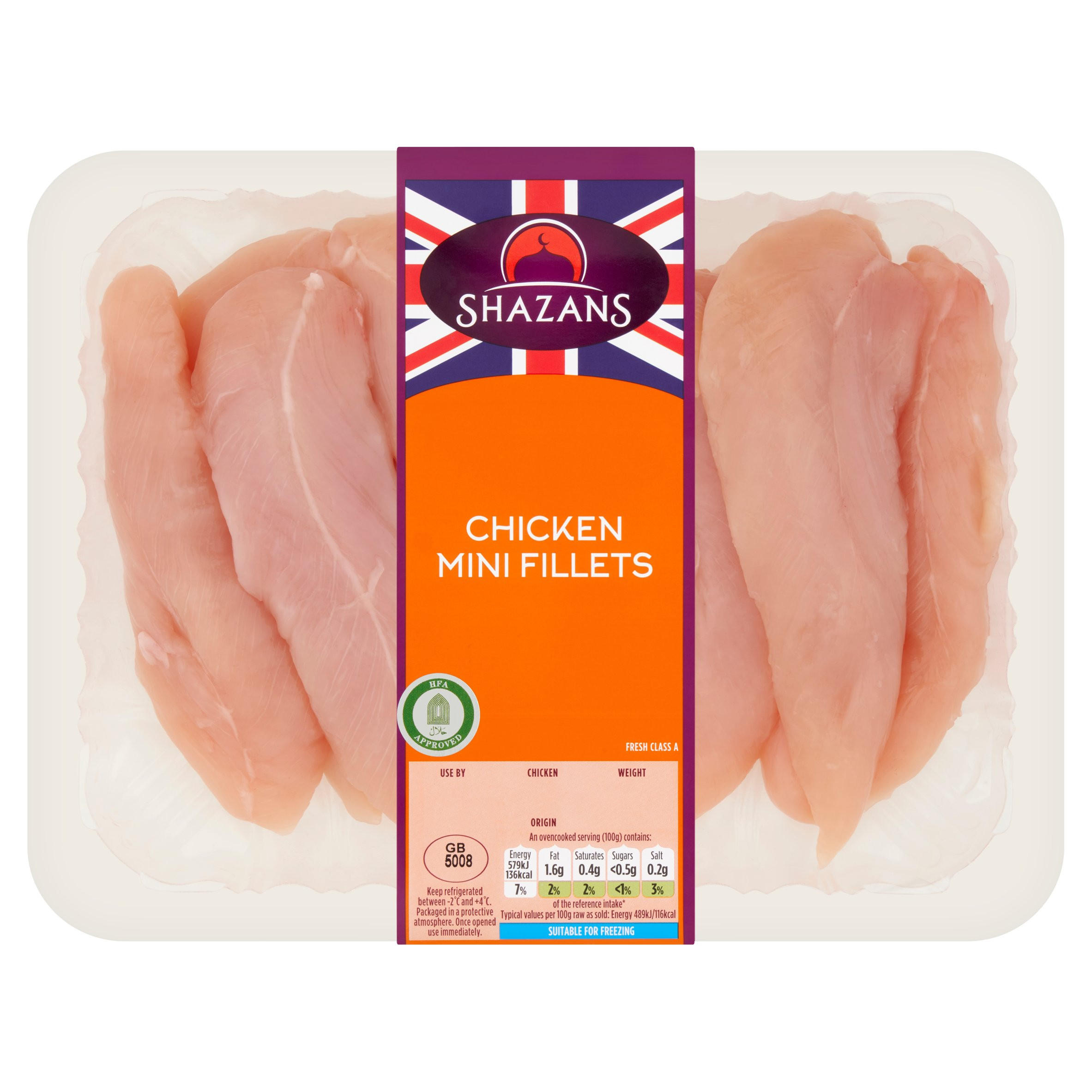 Shazans Chicken Mini Fillets 500g | Chicken & Turkey | Iceland Foods