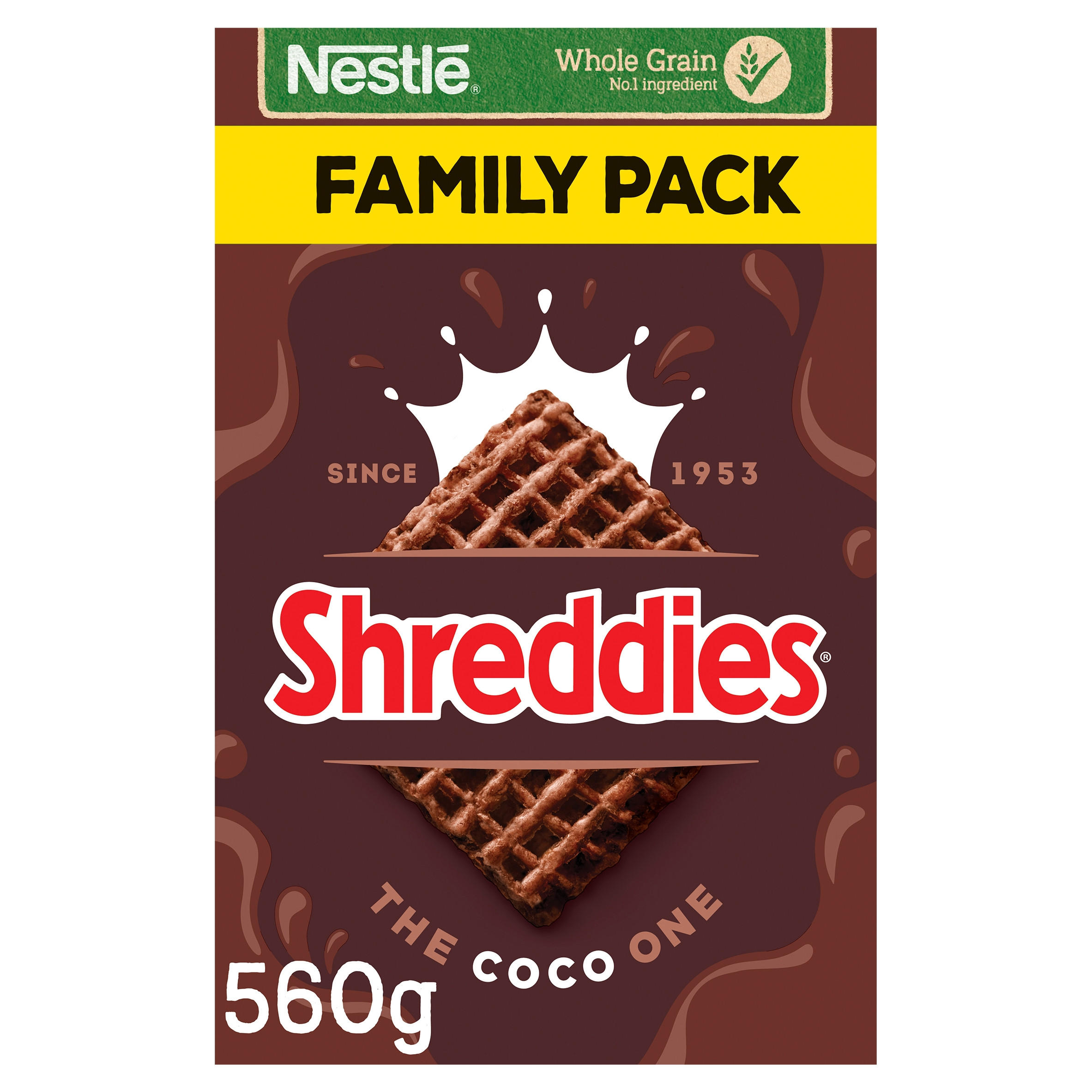 Shreddies The Coco One 560g | Everyday & Family Cereal | Iceland Foods