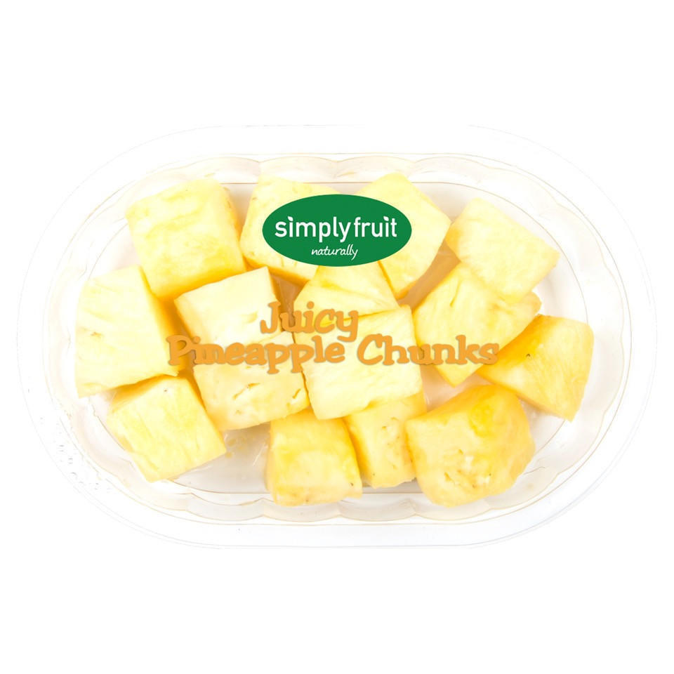 Simply Fruit Prepared Pineapple 200g | Fresh Fruit | Iceland Foods