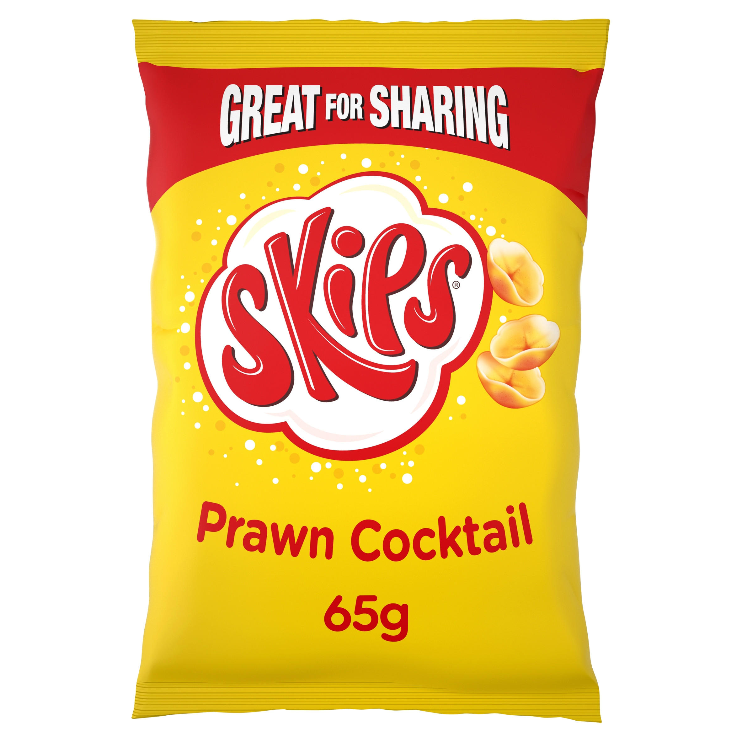 Skips Prawn Cocktail Flavour 65g | Sharing Crisps | Iceland Foods