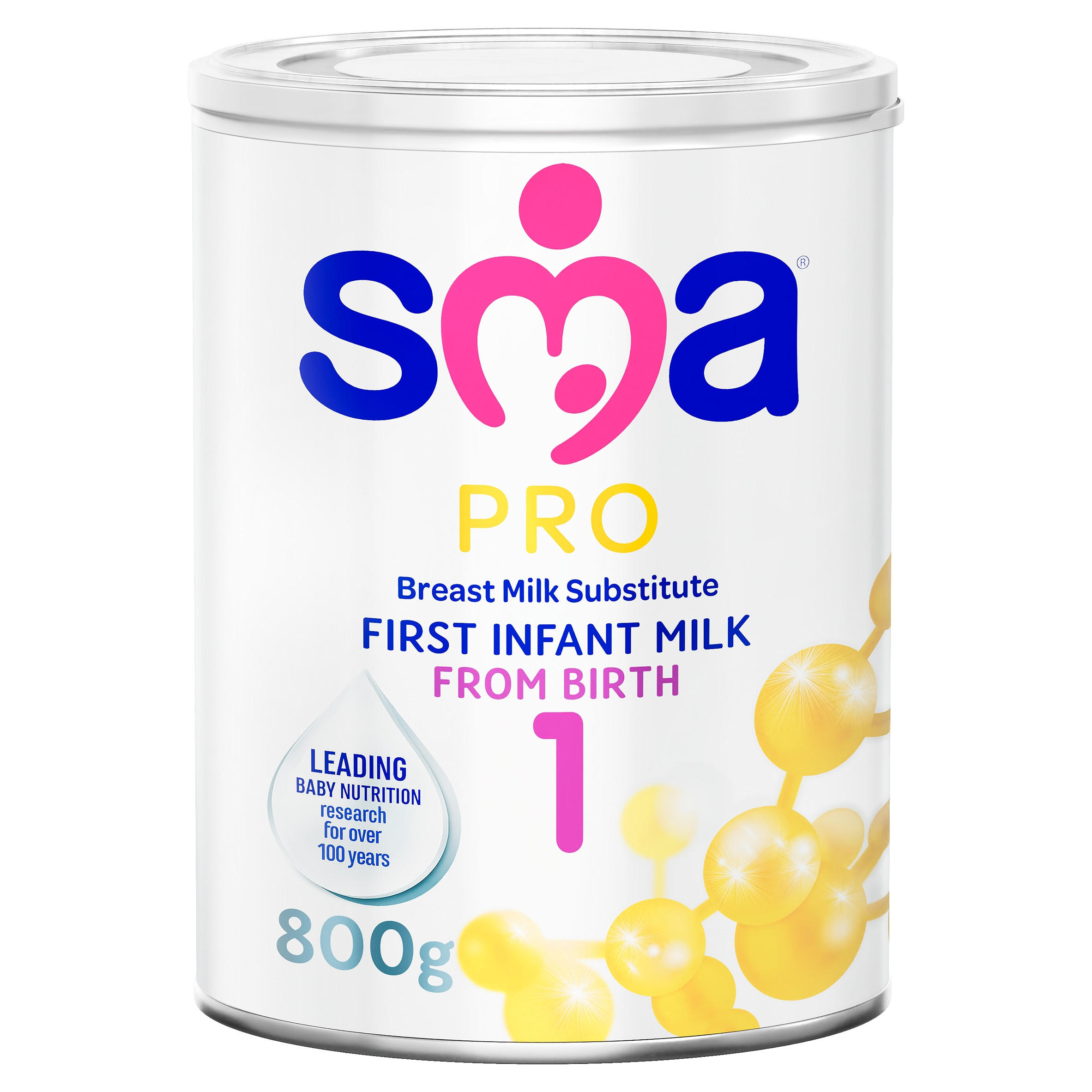 SMA Pro 1 From Birth First Infant Milk 800g | Baby & Toddler | Iceland ...