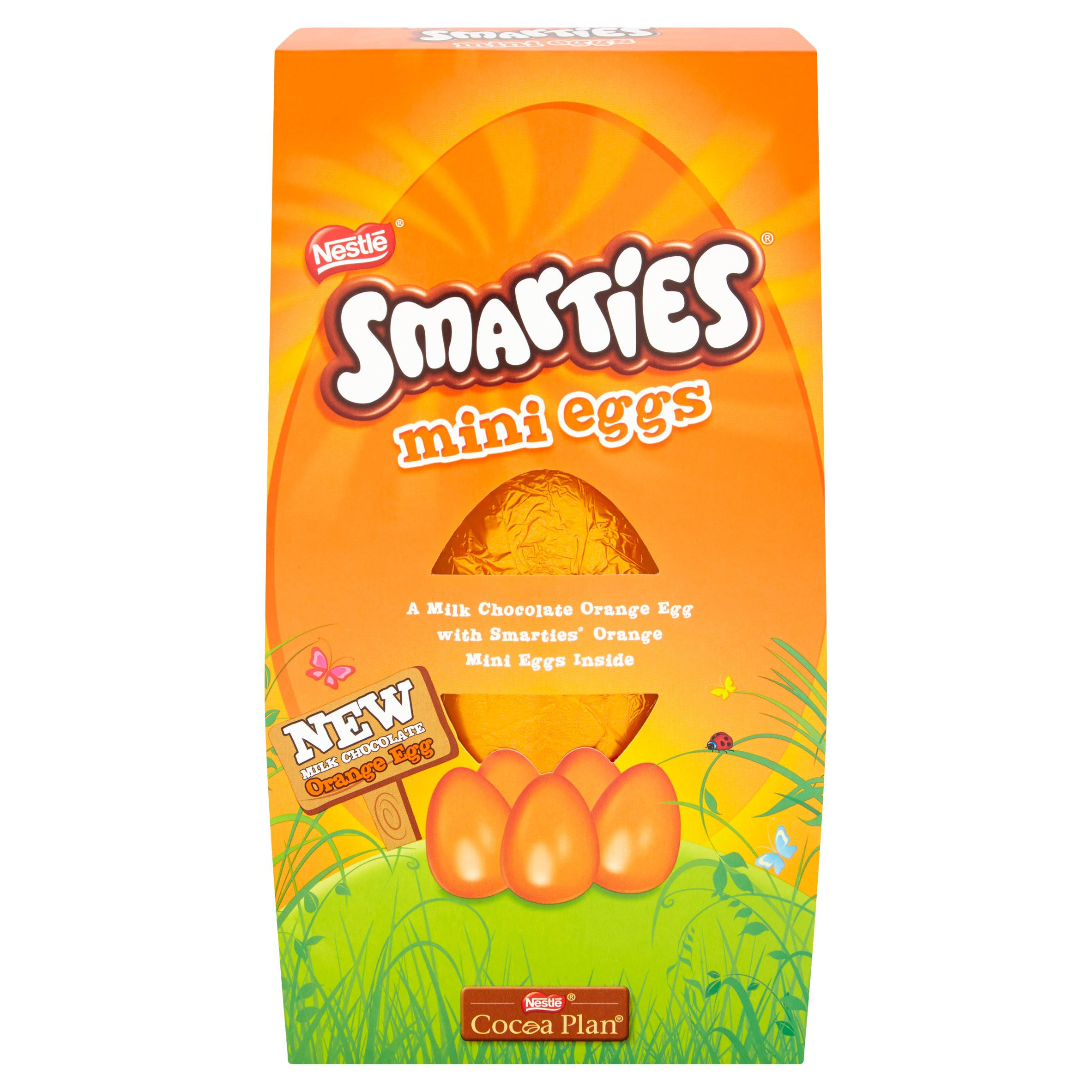 Smarties Orange Mini Egg Insider Egg 245g | Sharing Bags & Tubs ...