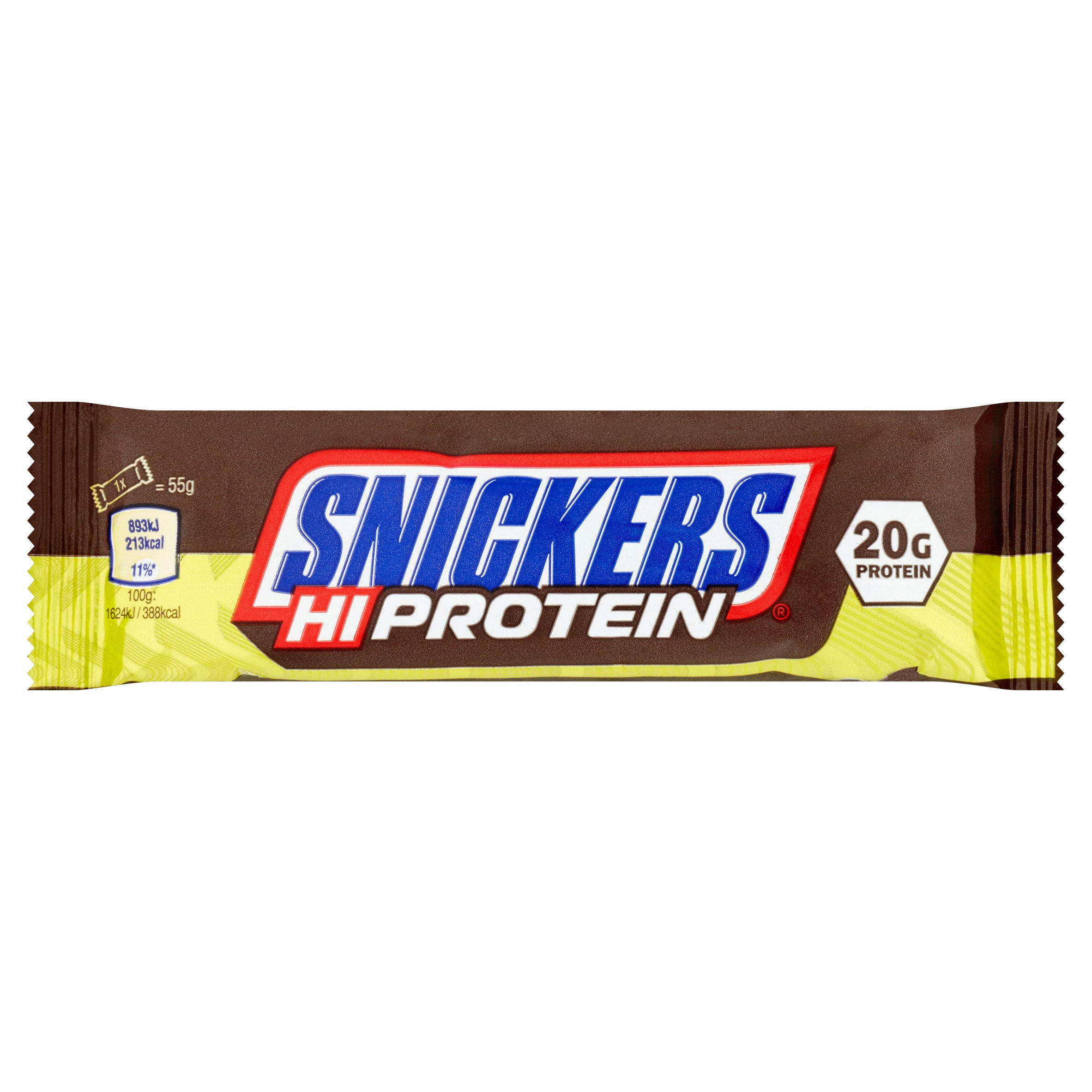 Snickers High Protein Bar 55g | Cereal Bars | Iceland Foods