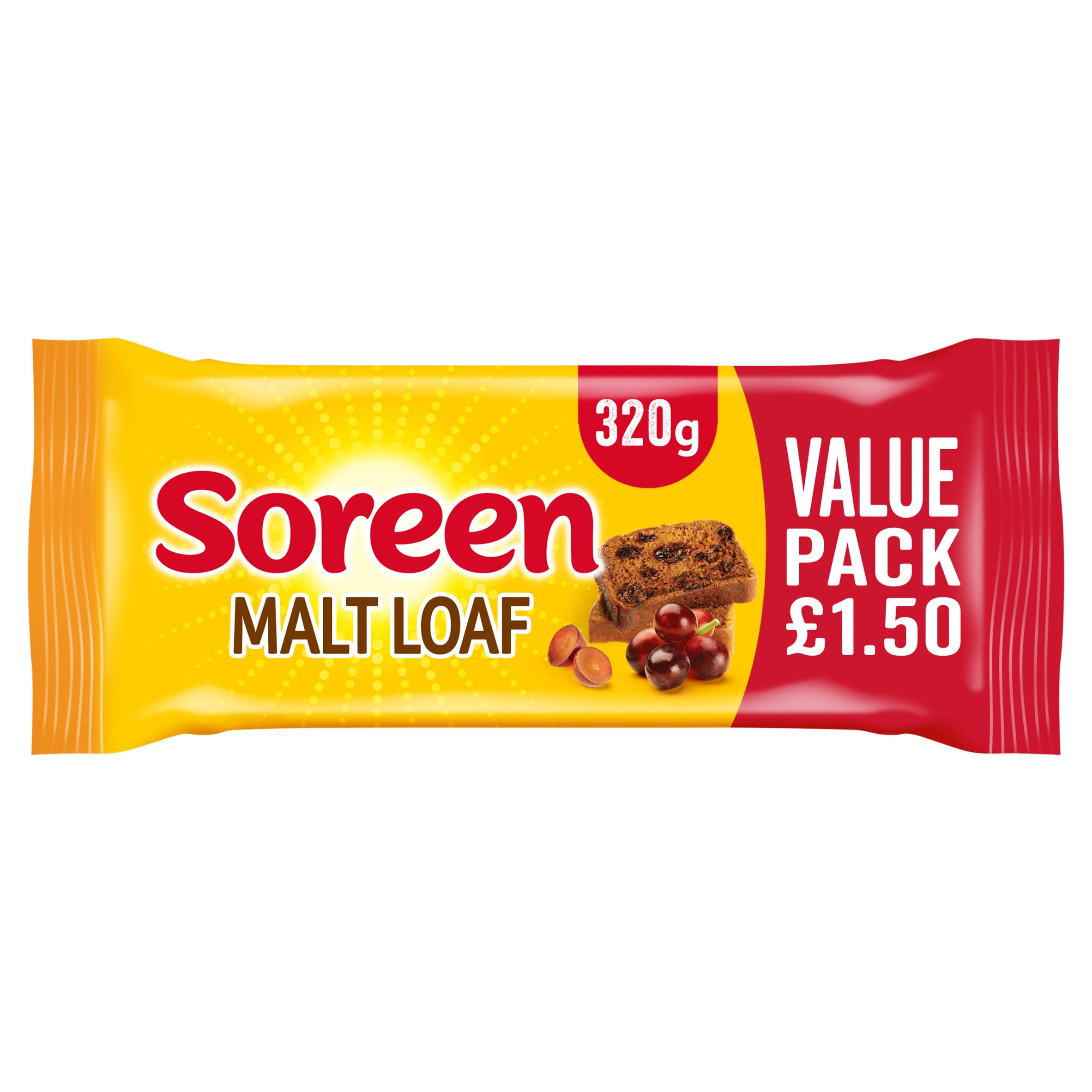 Soreen Original Malt Loaf 320g | Fruit Loaves, Teacakes & Scones ...