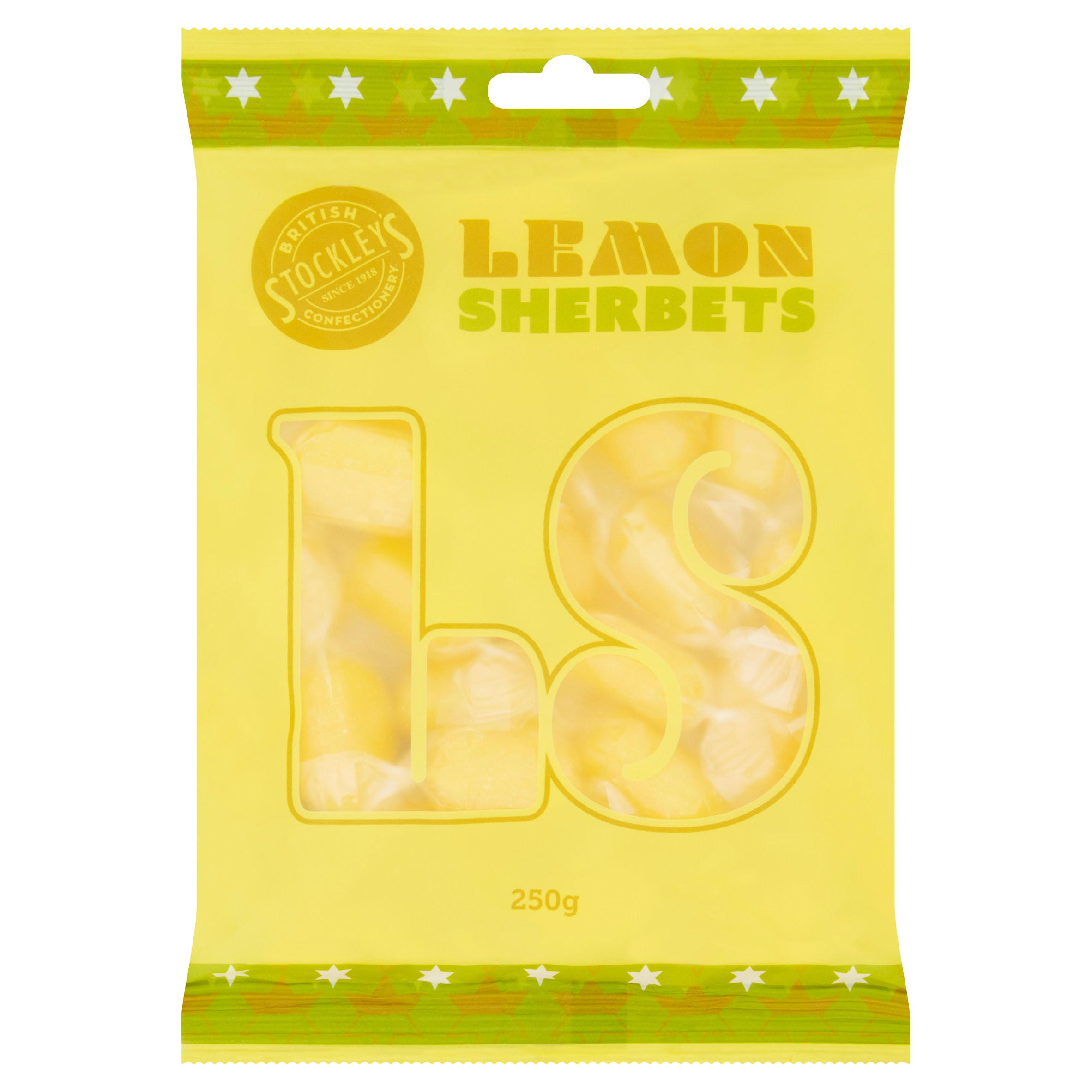 Stockley's Lemon Sherbets 250g | Sweets | Iceland Foods