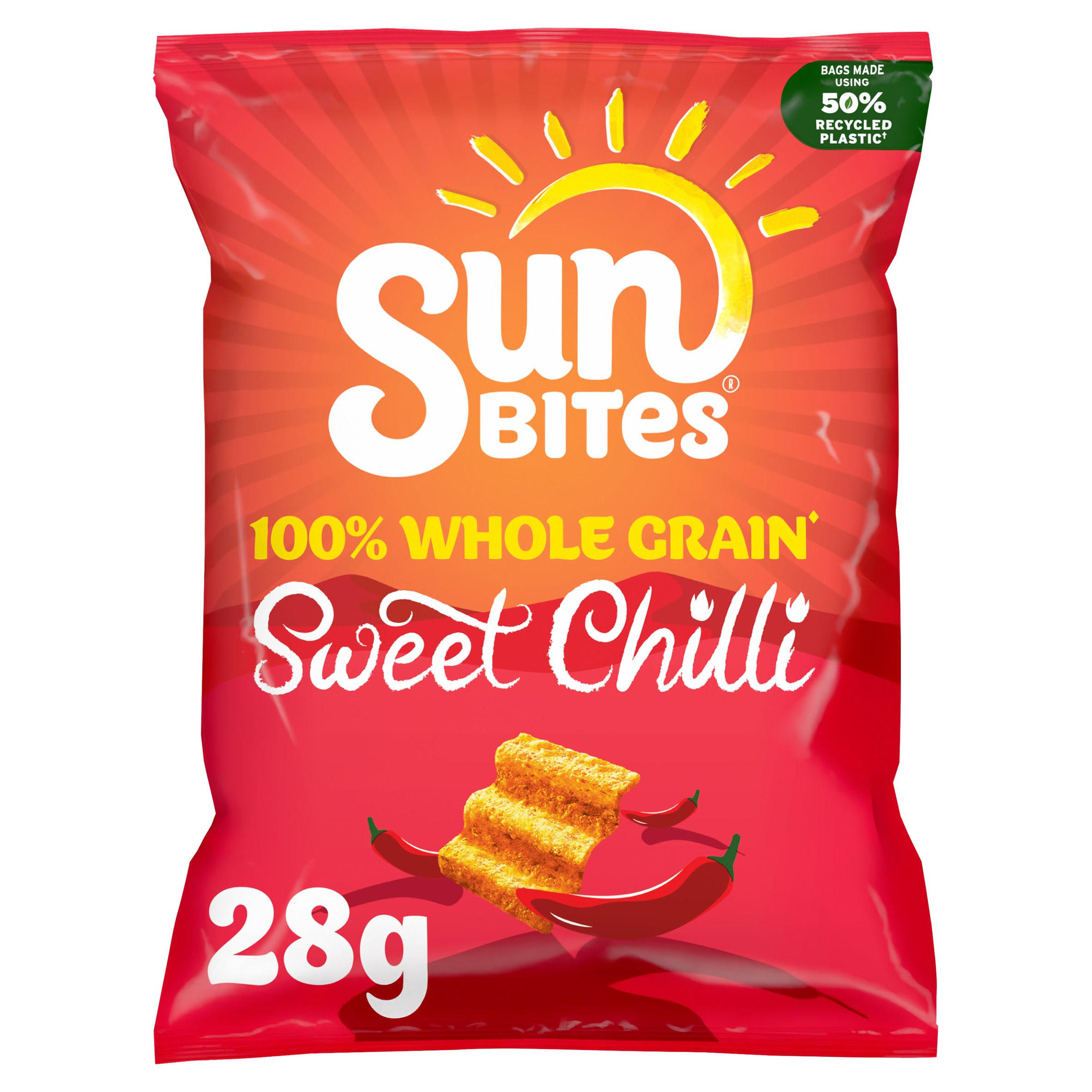 Sunbites Sun Ripened Sweet Chilli Snacks Crisps 28g | Sharing Crisps ...