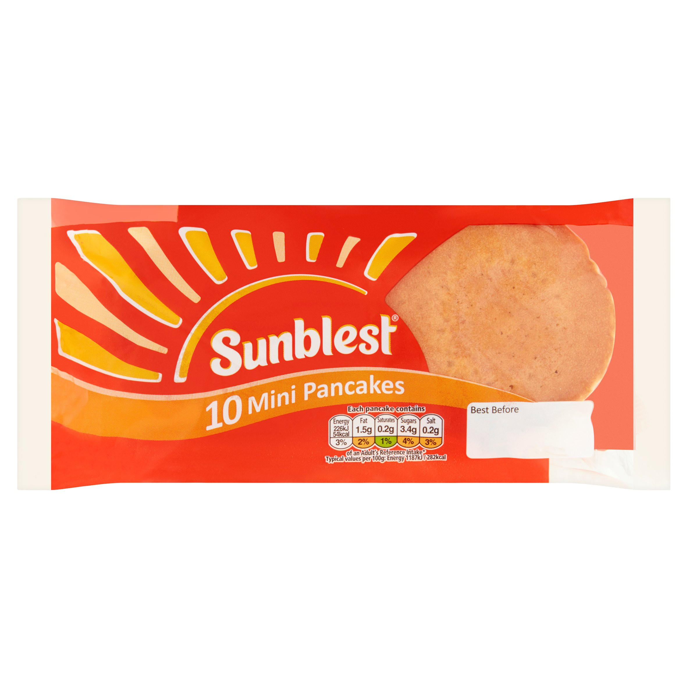 Sunblest 10 Mini Pancakes | Iceland Foods