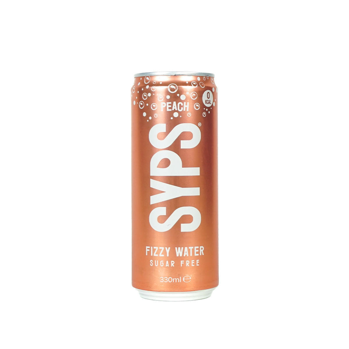 SYPS Peach Fizzy Water 330ml | Sparkling Water | Iceland Foods