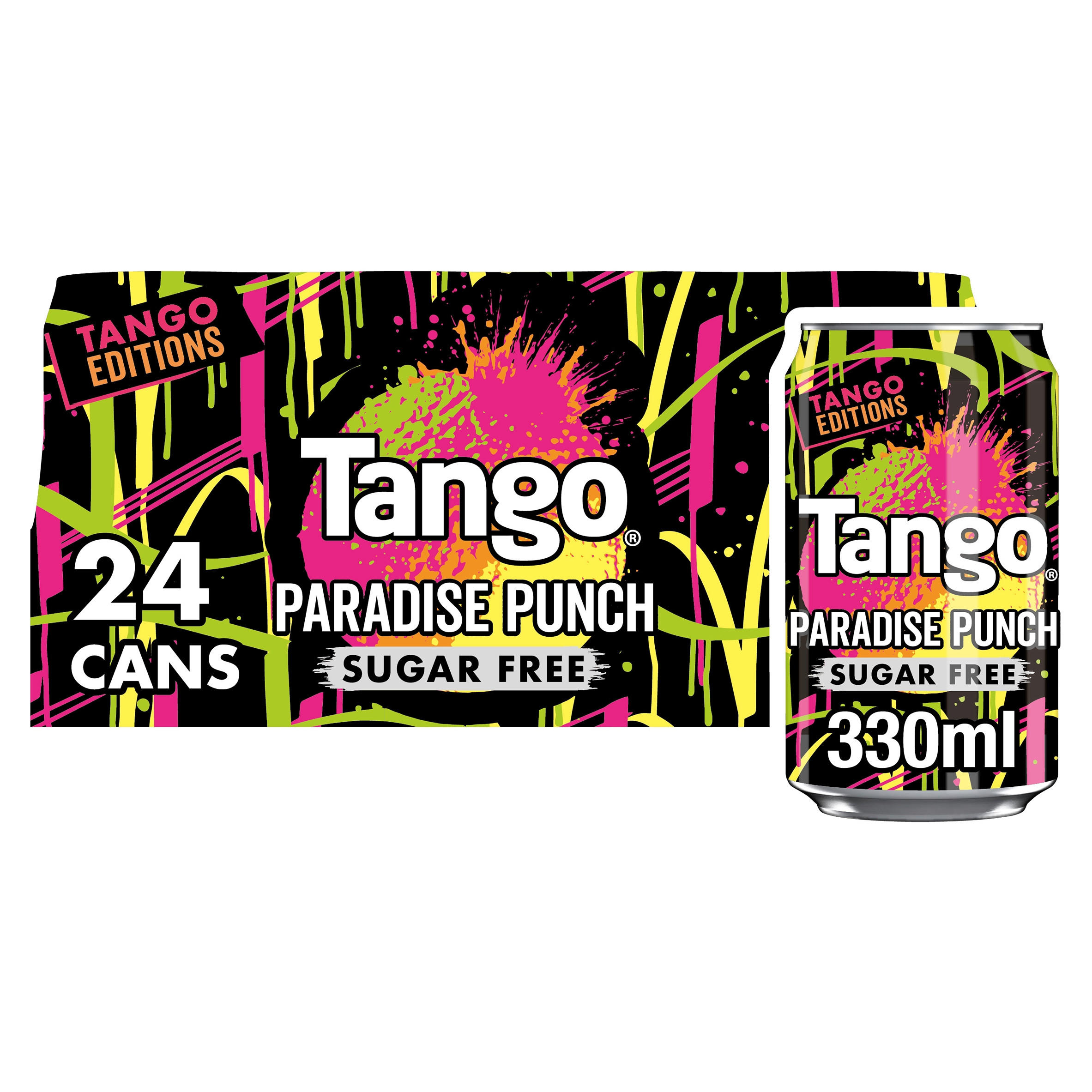 Tango Paradise Punch Sugar Free Cans 24 x 330ml | Multipacks | Iceland ...