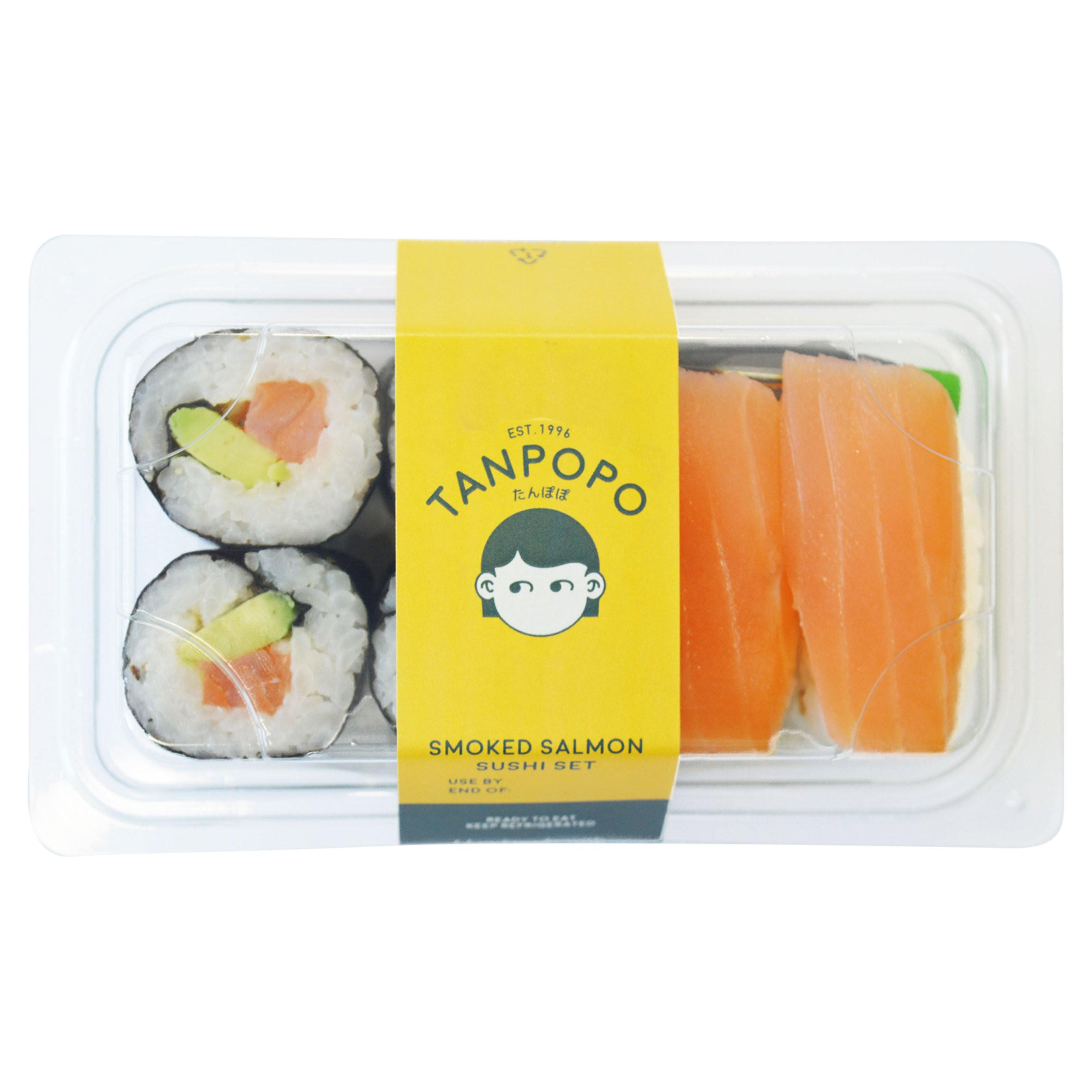 Tanpopo Smoked Salmon Sushi Set | Iceland Foods