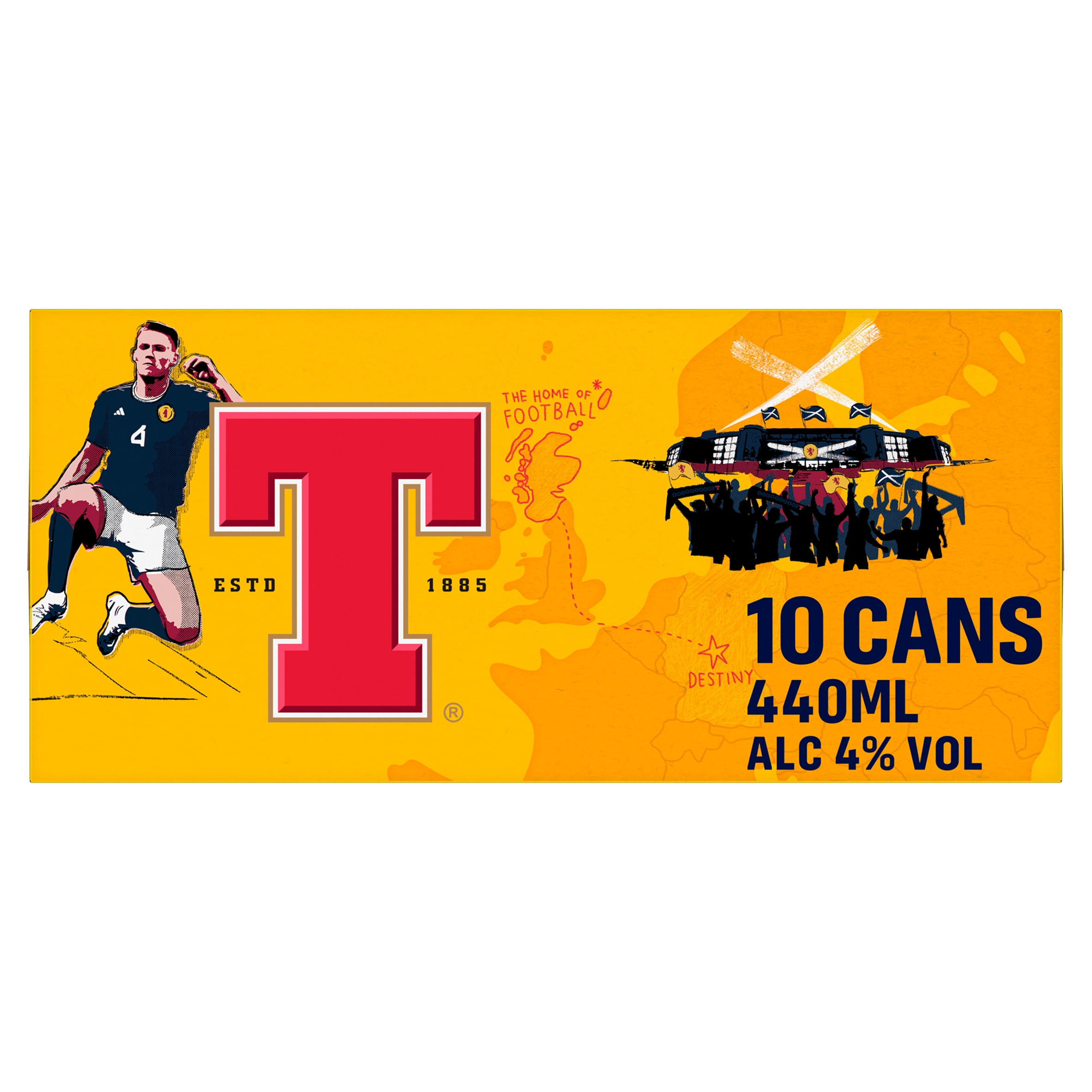 Tennent's Lager 10 x 440ml | Beer | Iceland Foods