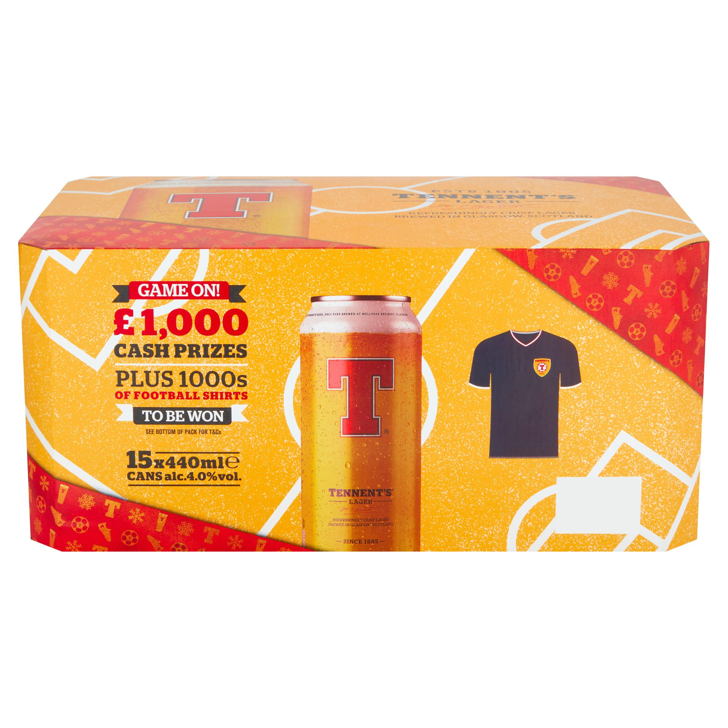 Tennent's Lager 15 x 440ml | Beer | Iceland Foods