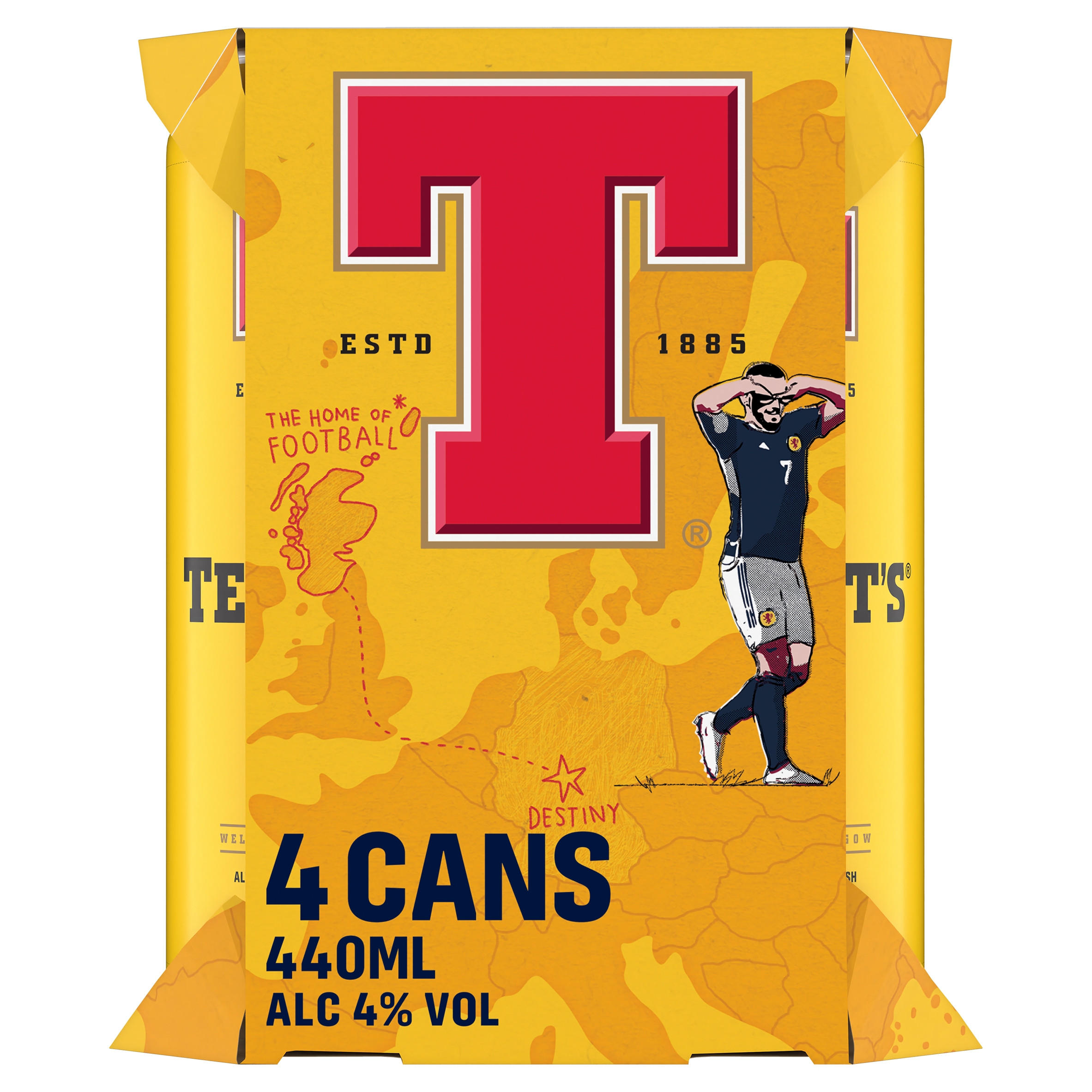 Tennent's Lager 4x440ml | Beer | Iceland Foods