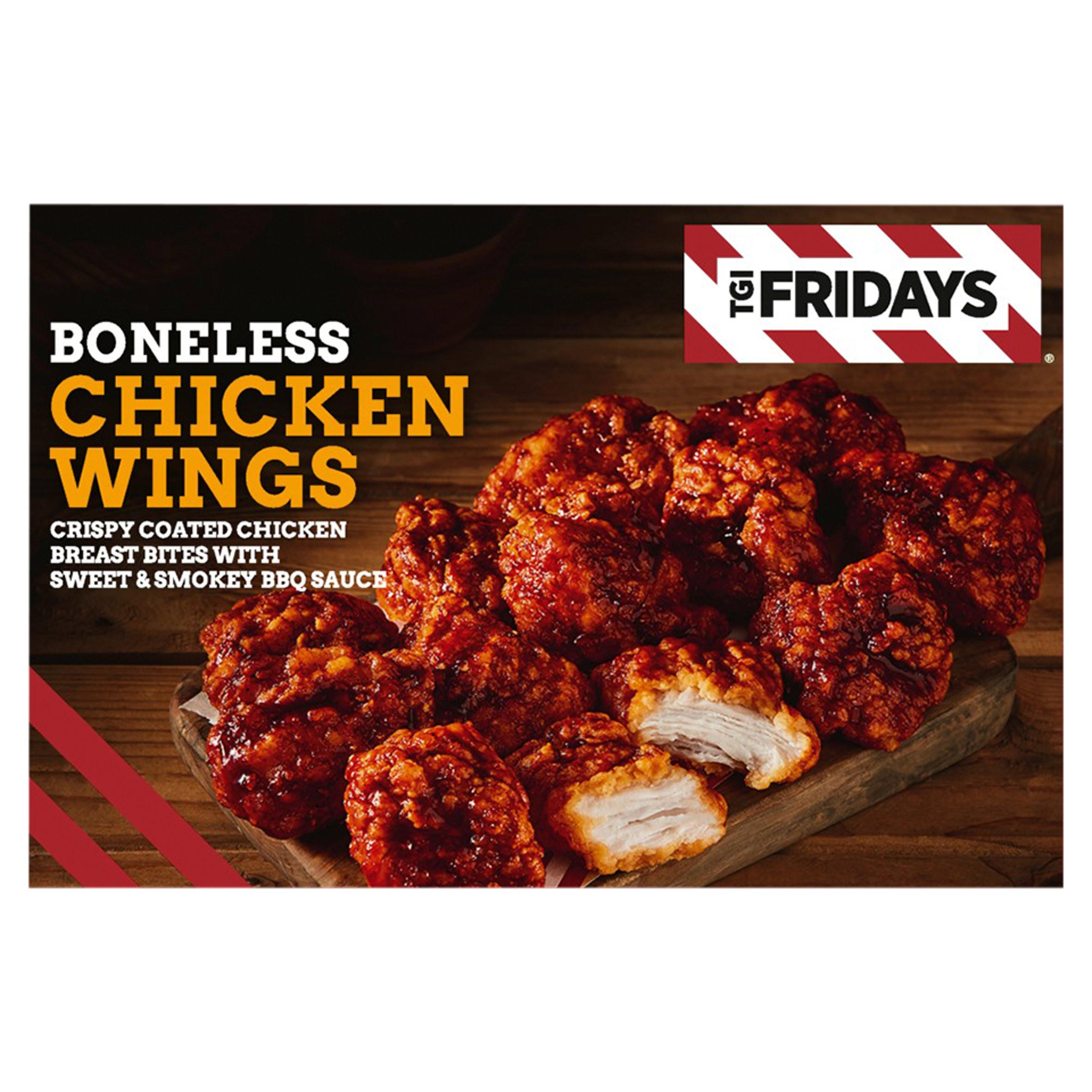 TGI Fridays Boneless Chicken Wings 400g | Chicken | Iceland Foods