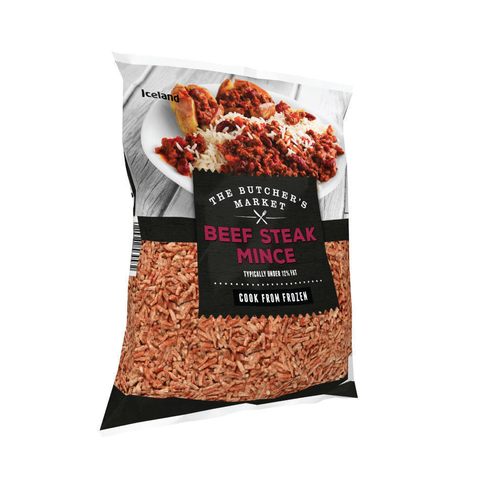 The Butcher's Market Beef Steak Mince Typically Under 12% Fat 1.1Kg ...