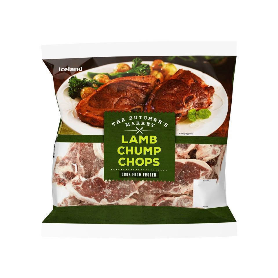 The Butcher's Market Lamb Chump Chops 1.9Kg | Lamb | Iceland Foods
