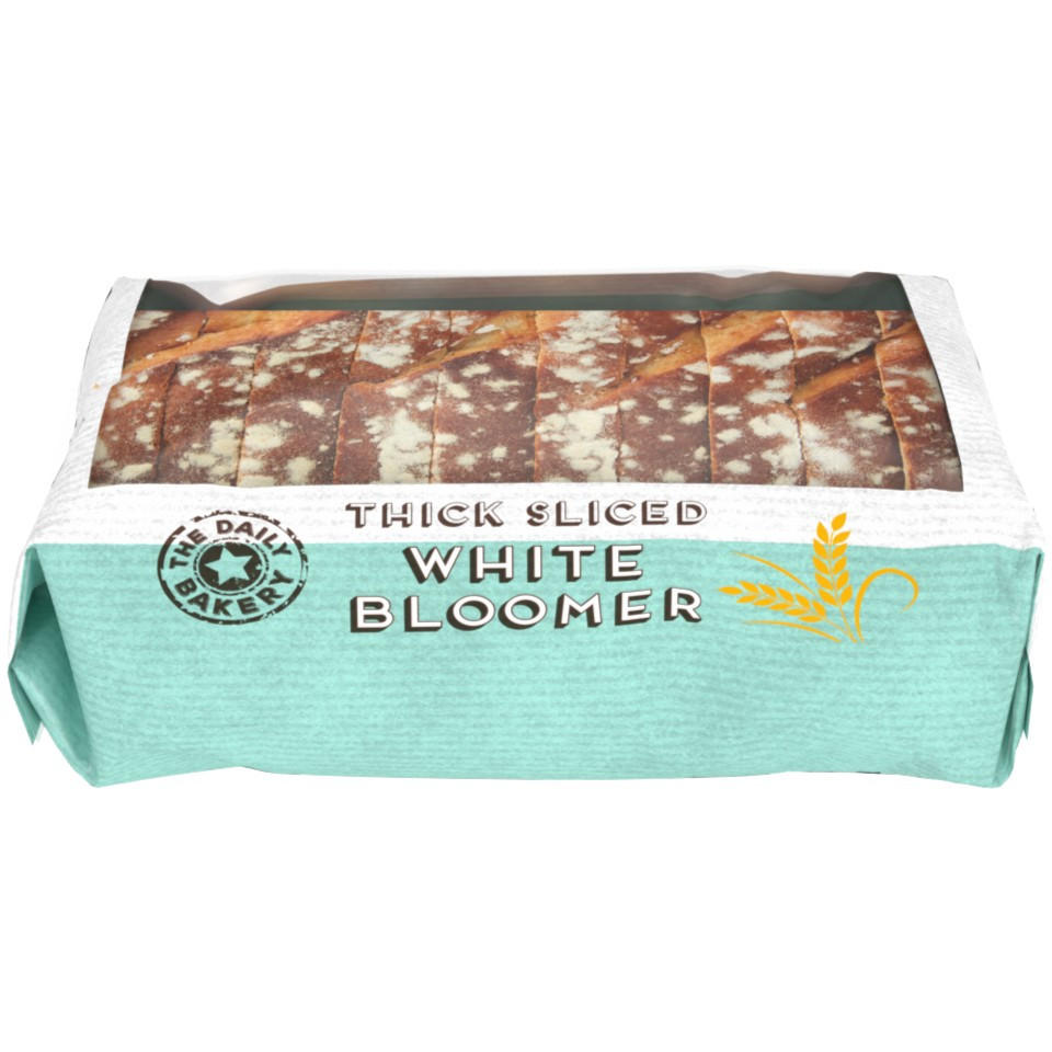 The Daily Bakery Thick Sliced White Bloomer 800g | Iceland Foods