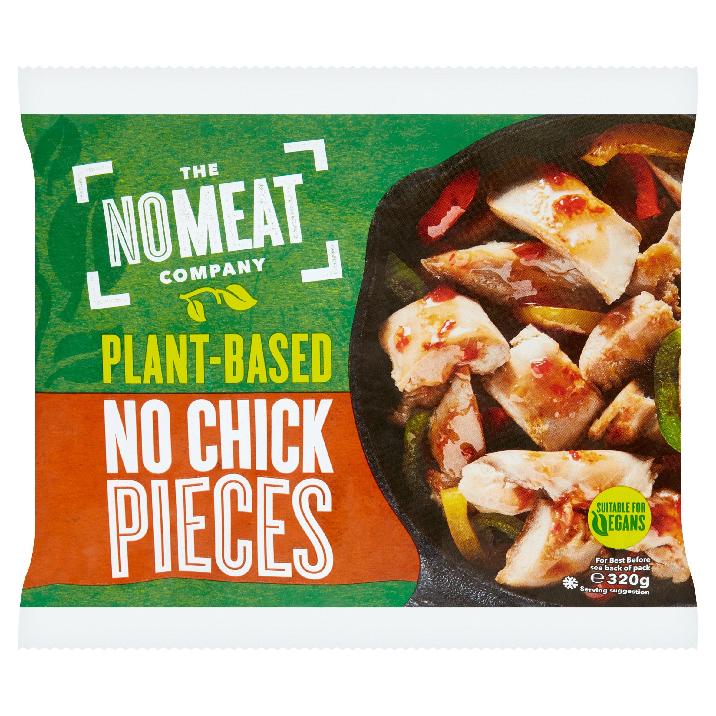 The No Meat Company Plant-Based No Chick Pieces 320g | Vegetarian ...