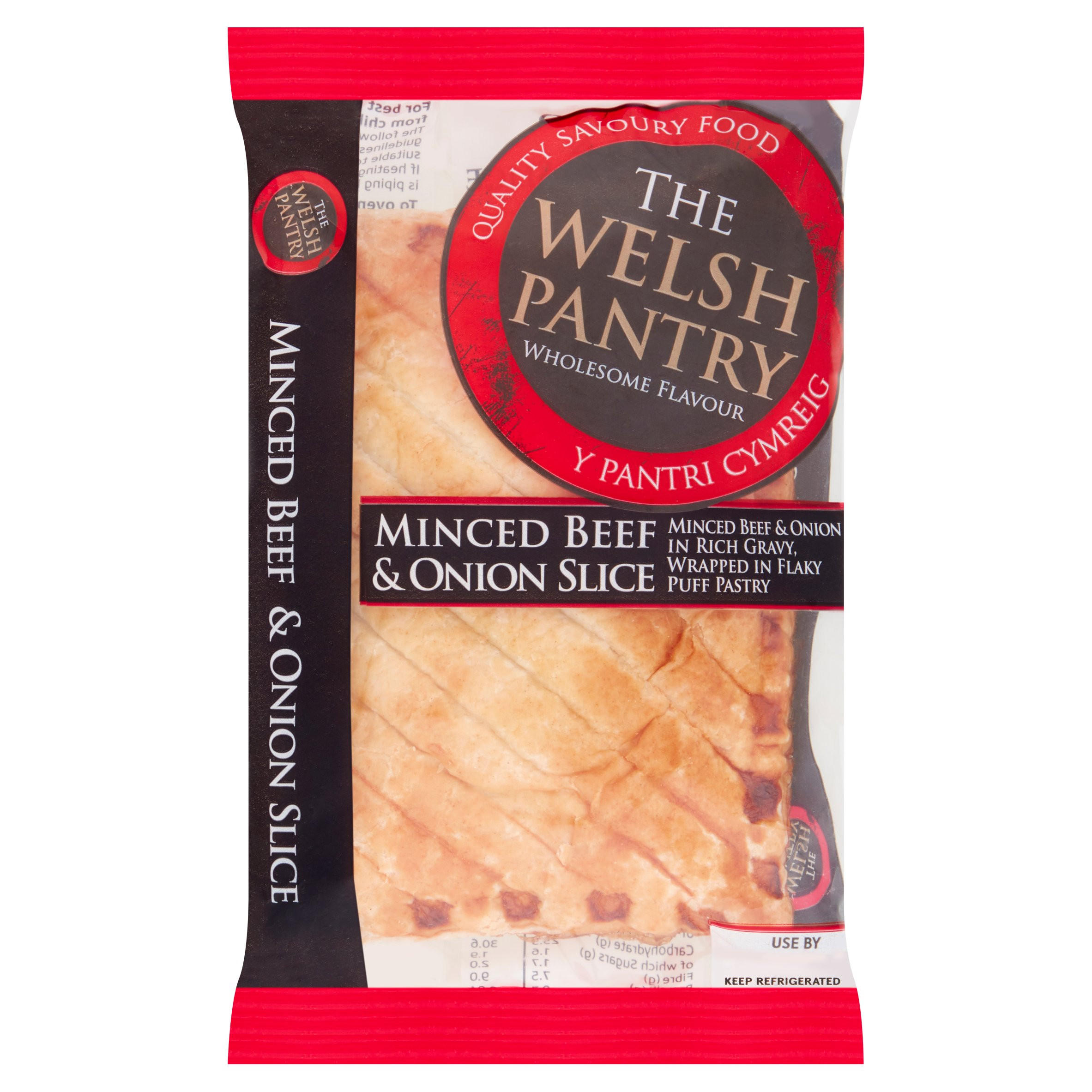 The Welsh Pantry Minced Beef & Onion Slice | Slices & Pasties | Iceland ...