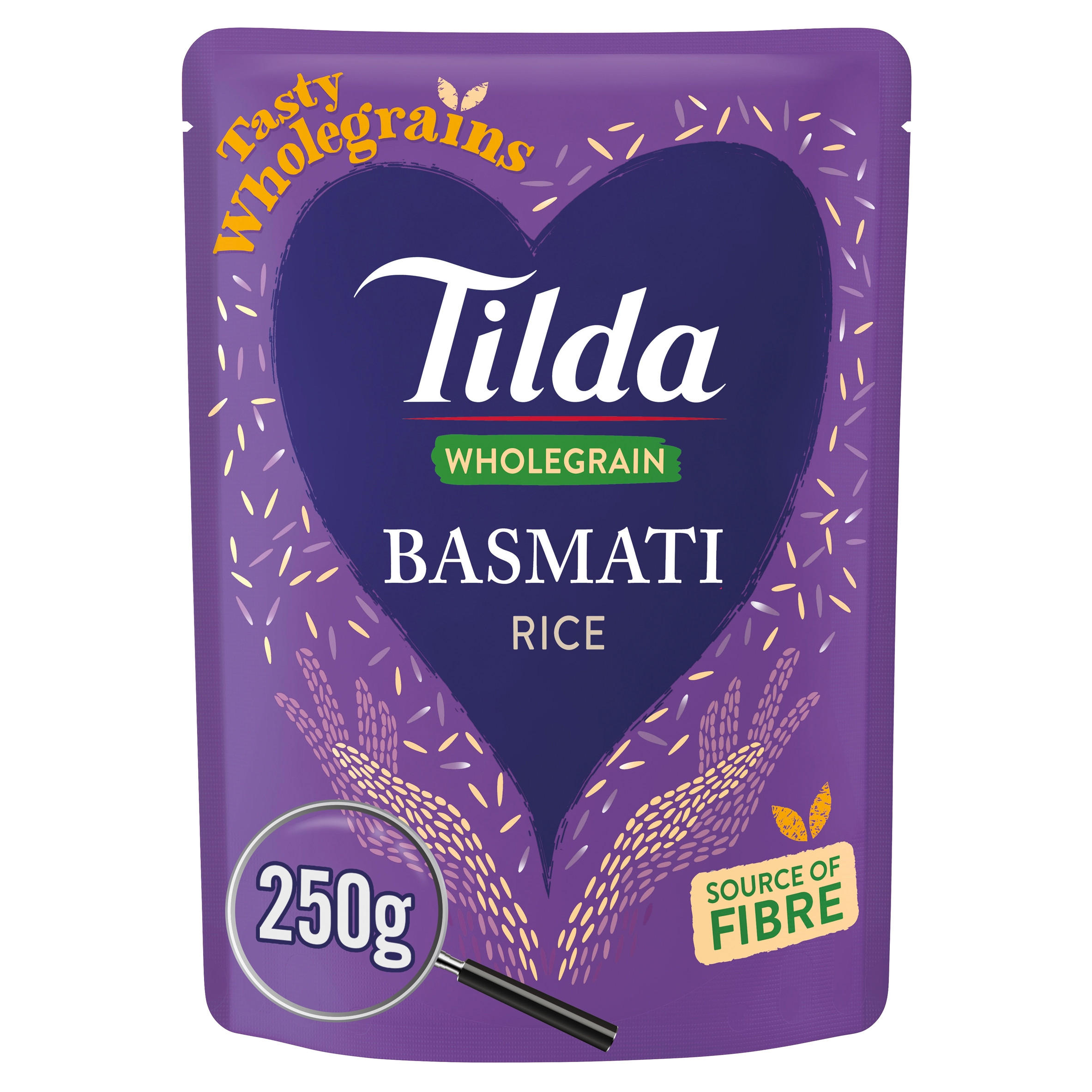 Tilda Wholegrain Basmati Rice 250g | Rice, Grains & Pulses | Iceland Foods