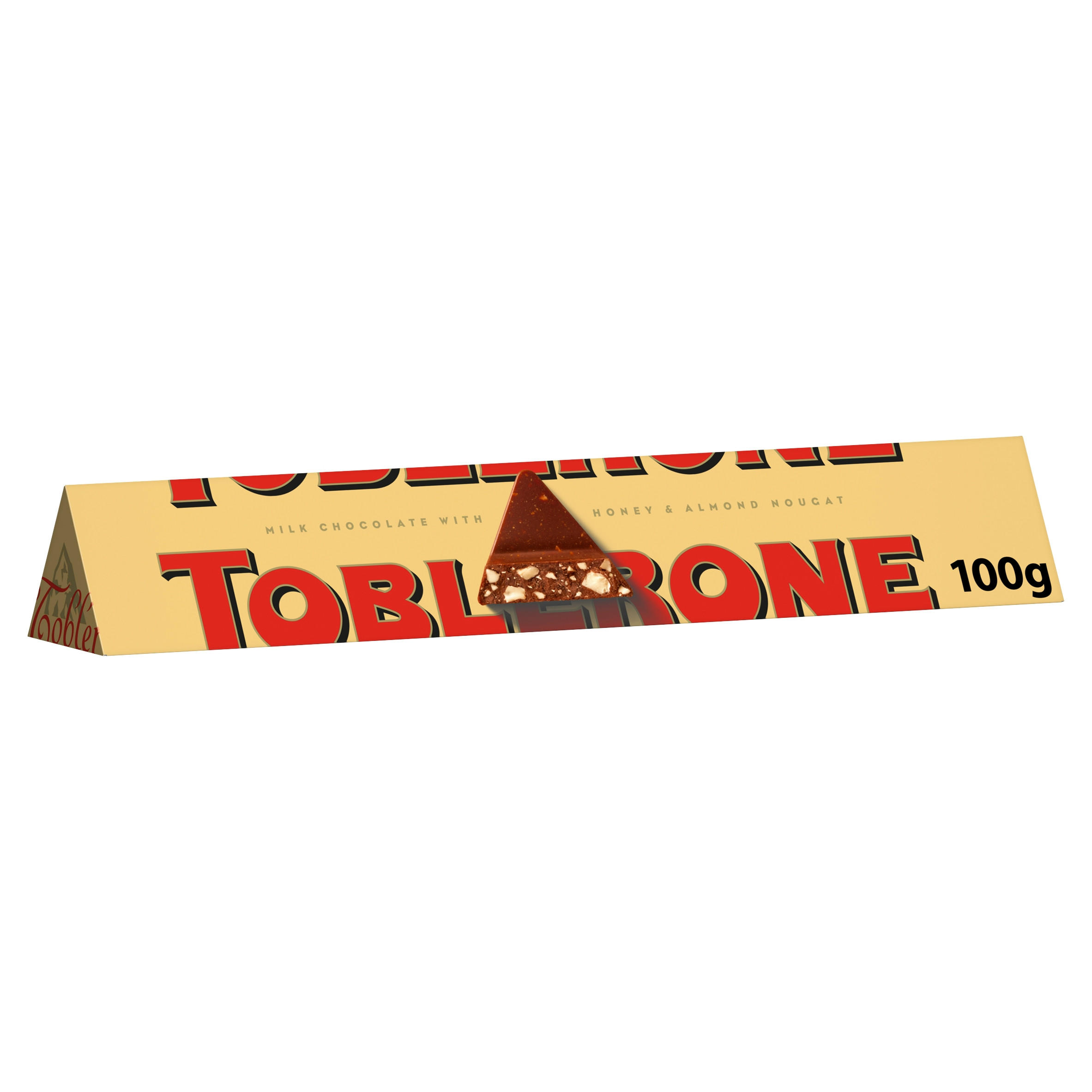 Toblerone Milk Chocolate Bar 100g | Single Chocolate Bars & Bags ...