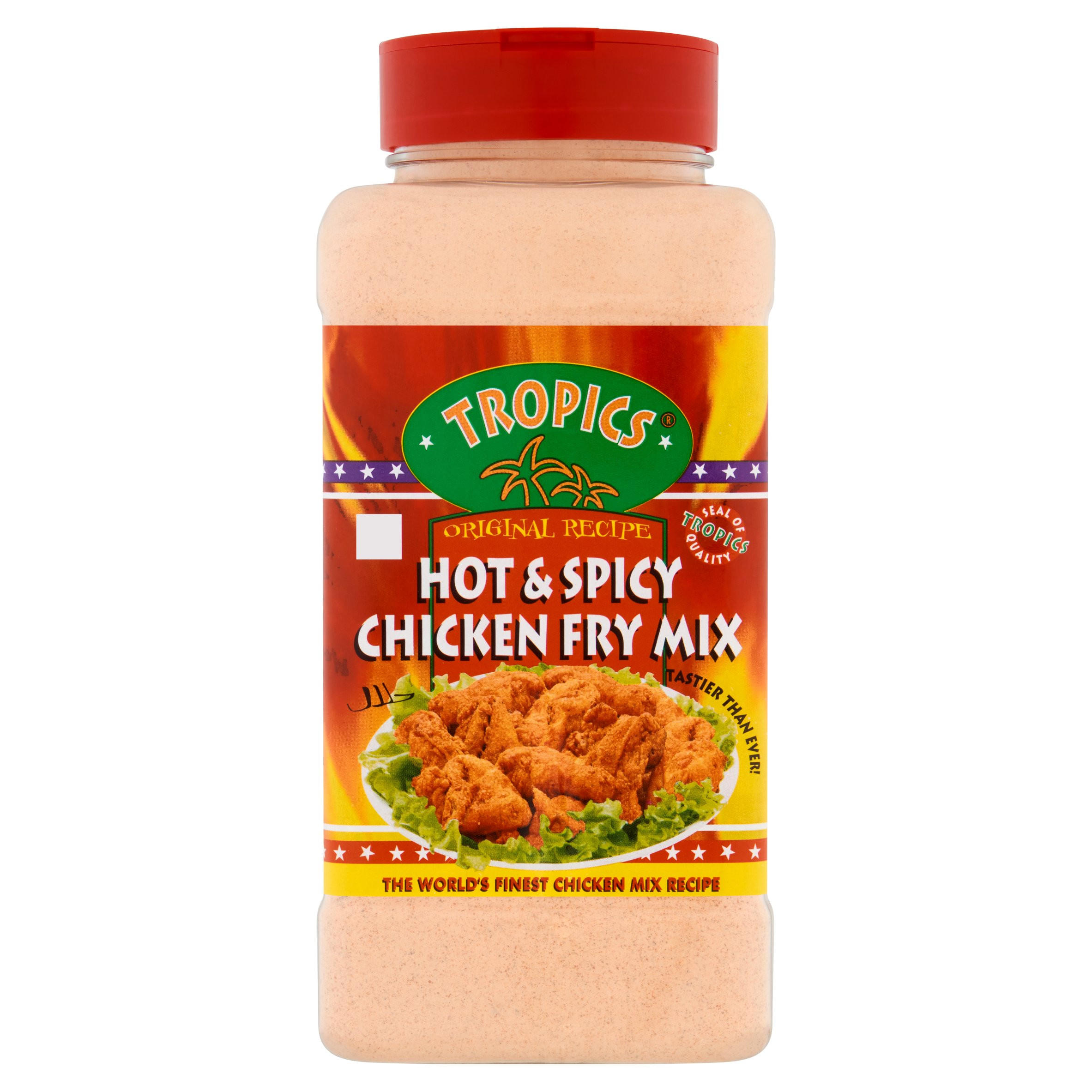 Tropics Hot & Spicy Chicken Fry Mix 750g | Halal | Iceland Foods