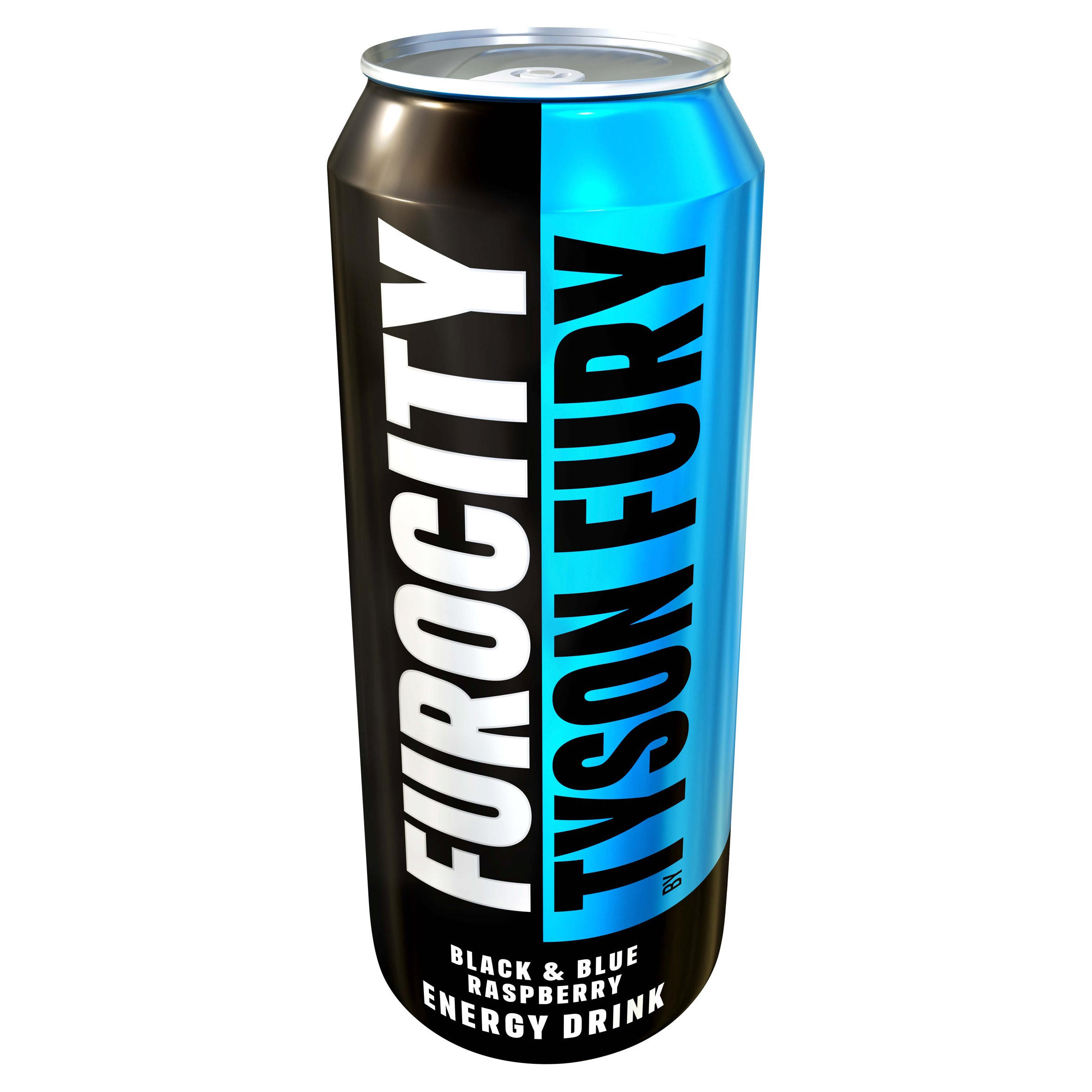 TYSON FURY Furocity Black & Blue Raspberry Energy Drink 500ml | Iceland ...