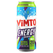 Vimto Energy Zero Natural Caffeine With Real Fruit Juice 500ml Sports