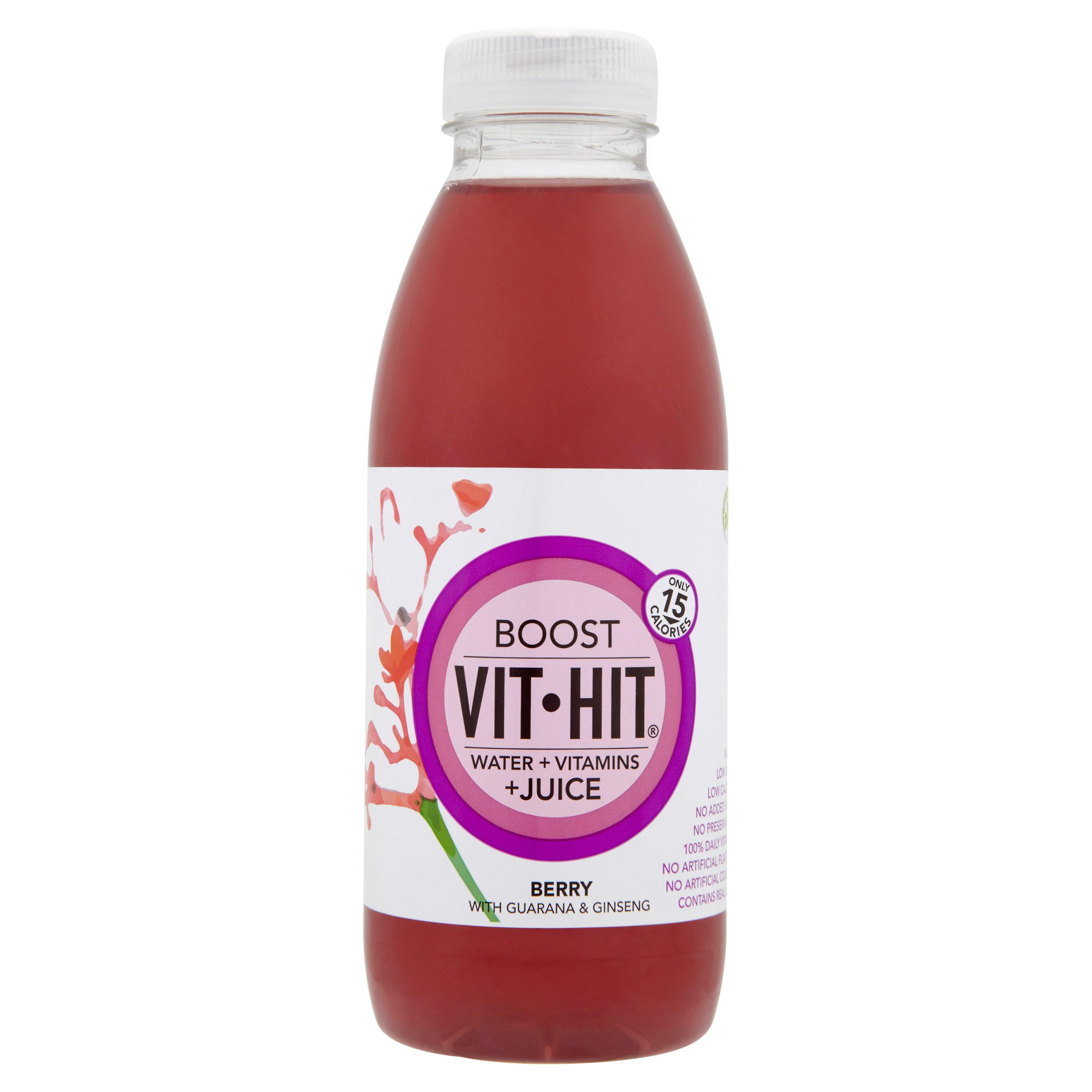 Vit Hit Boost Berry with Guarana & Ginseng 500ml | Fruit Juice ...
