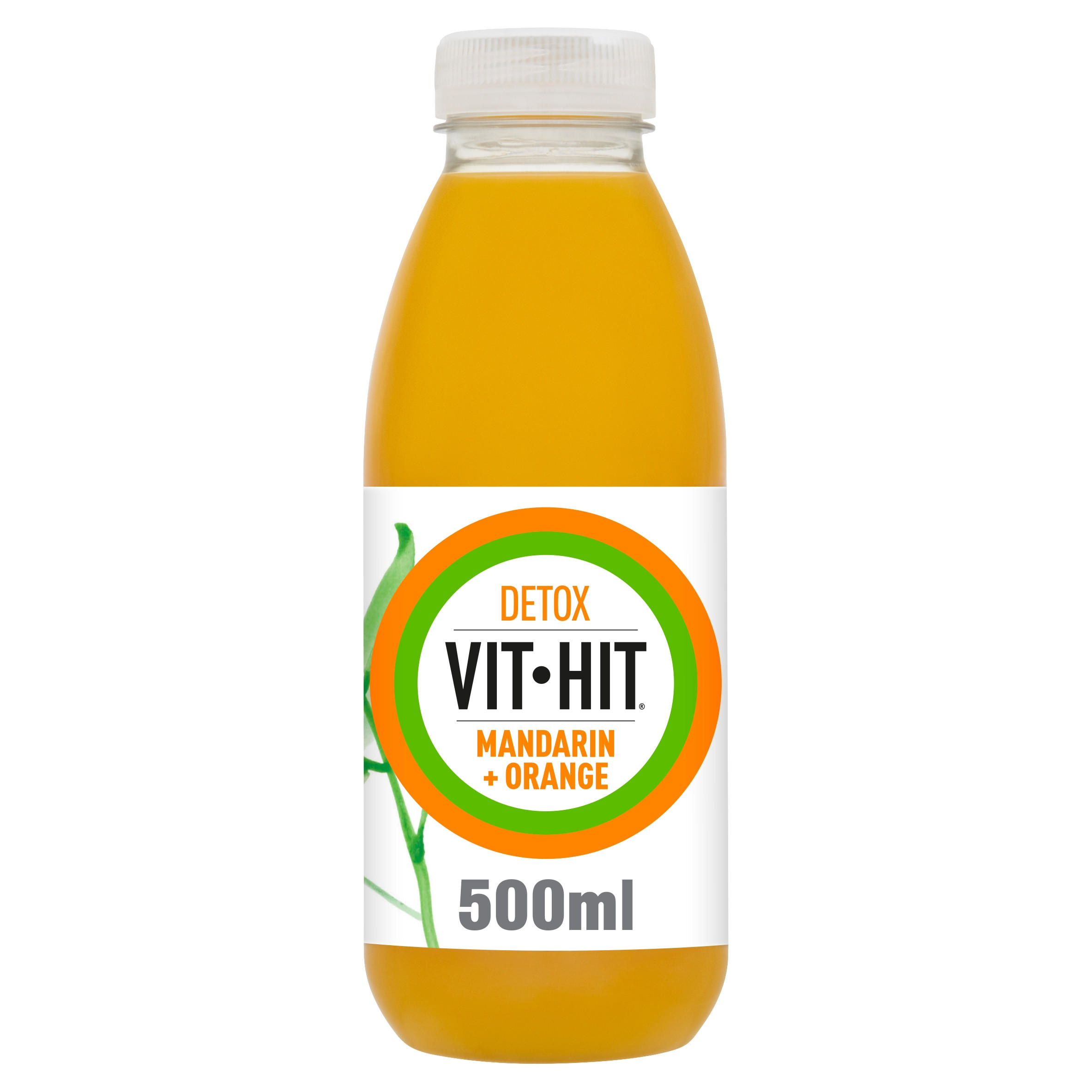 Vit Hit Detox Mandarin Green Tea + Vitamins 500ml | Fruit Juice ...