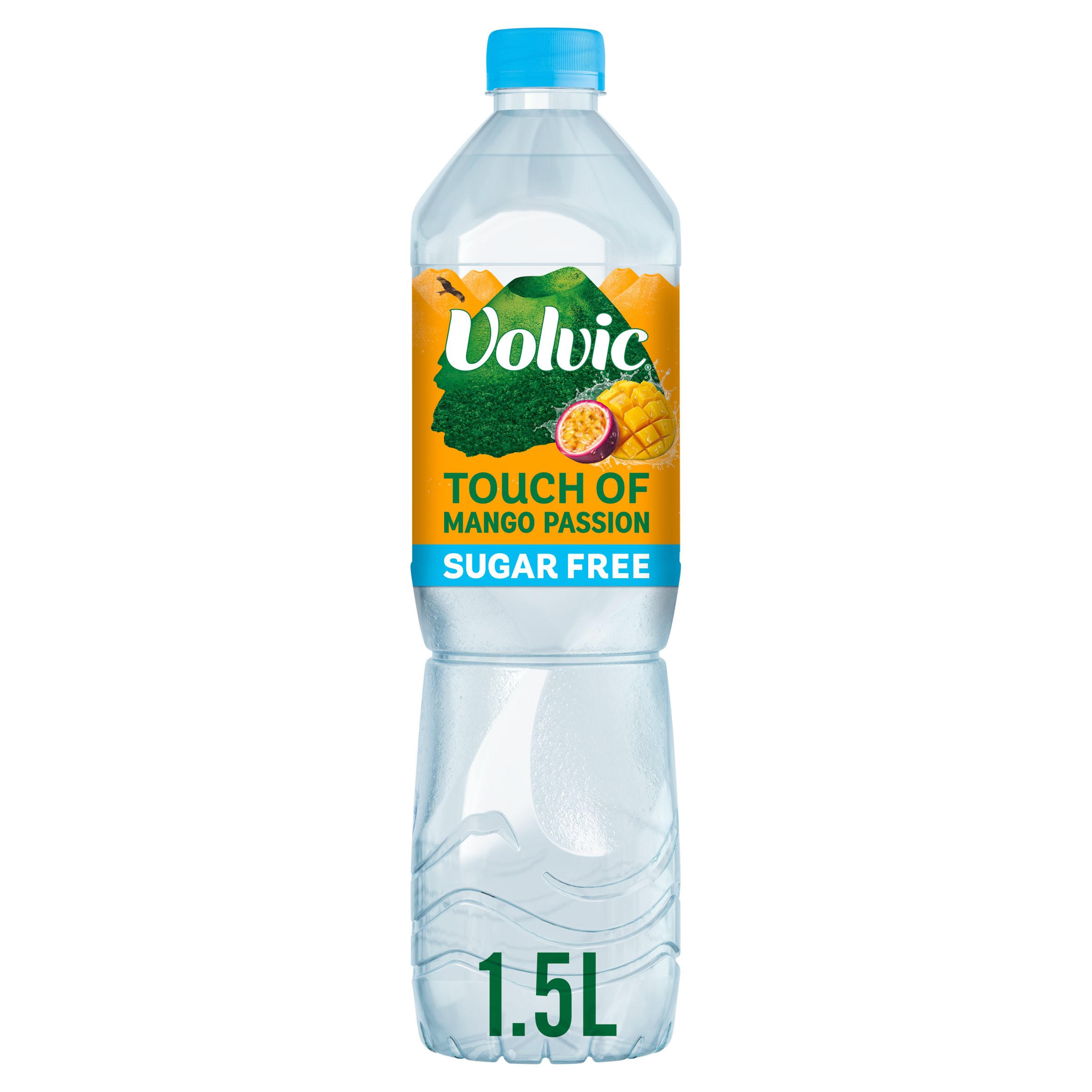 Volvic Touch of Fruit Mango Passion 1.5L | Still & Flavoured Water ...