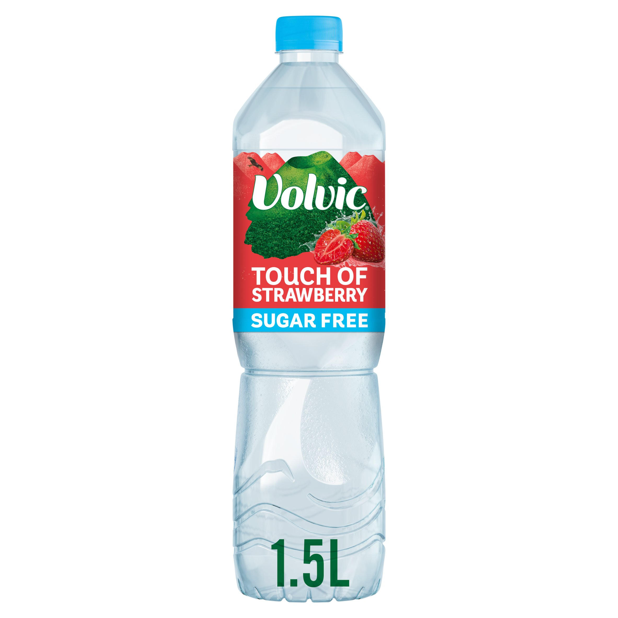 Volvic Touch of Strawberry 1.5L | Still & Flavoured Water | Iceland Foods