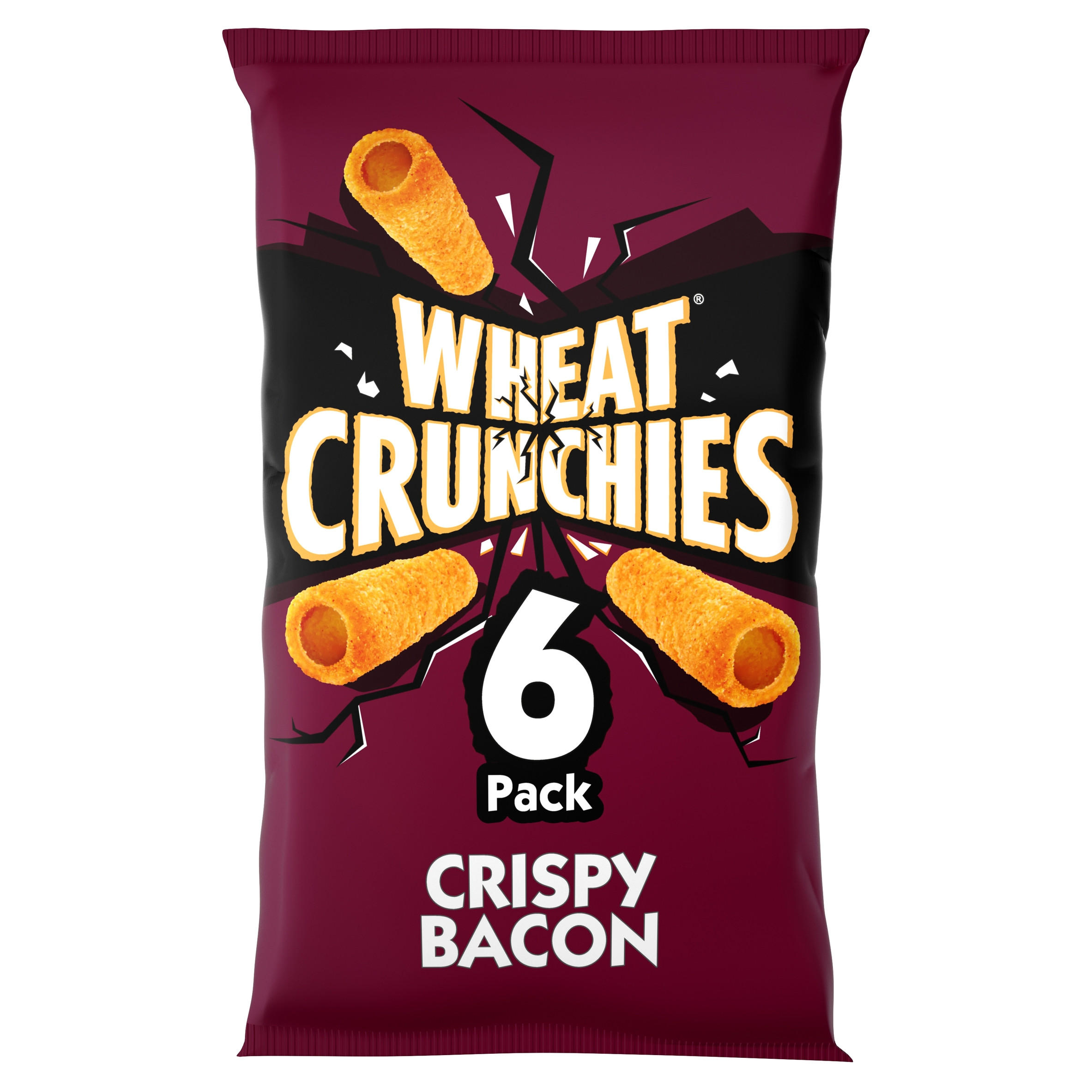 Wheat Crunchies Crispy Bacon 6 x 20g | Multipack Crisps | Iceland Foods