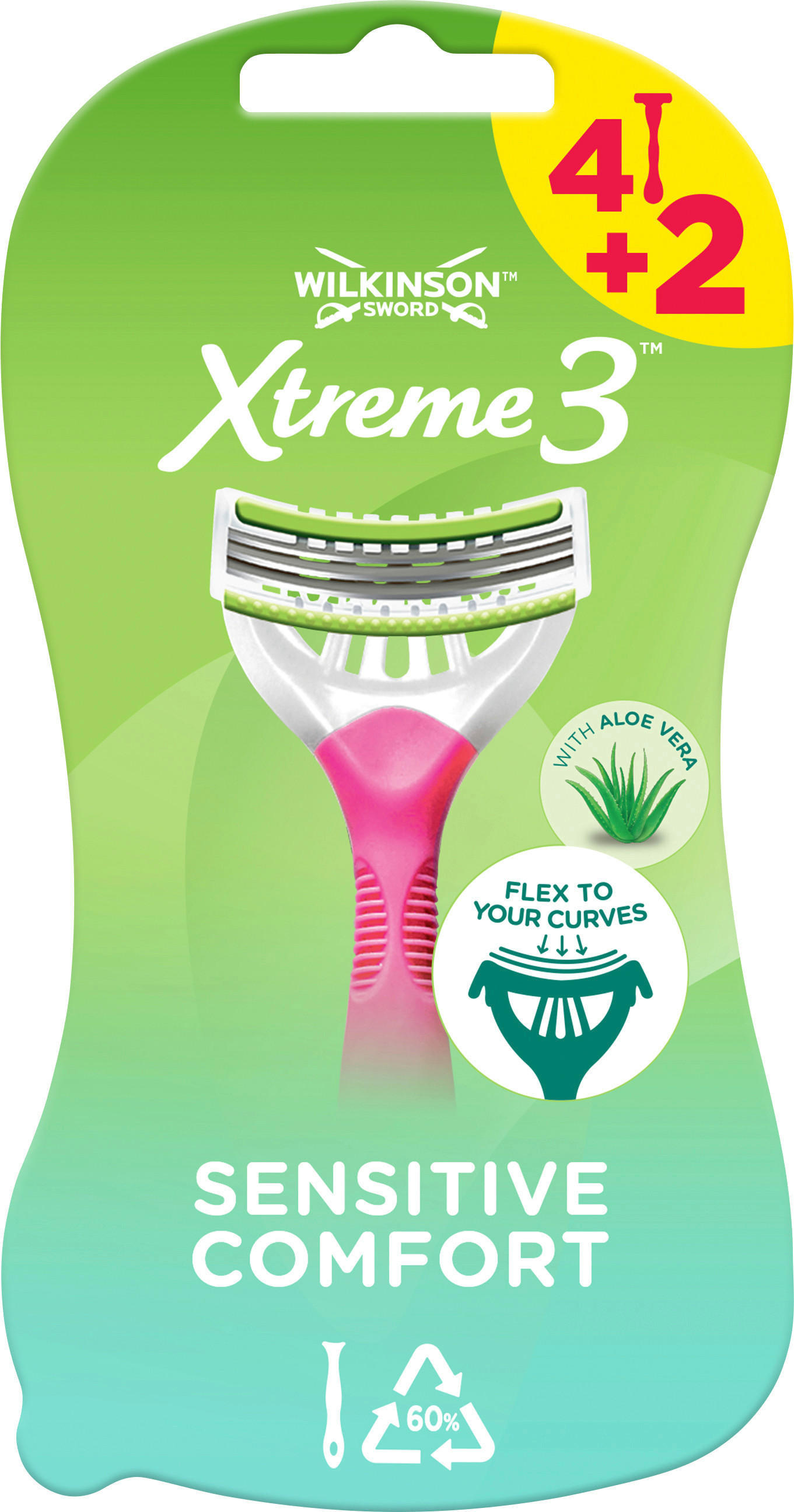 Wilkinson Sword 6pk Female Disposable Razors | Womens Toiletries ...
