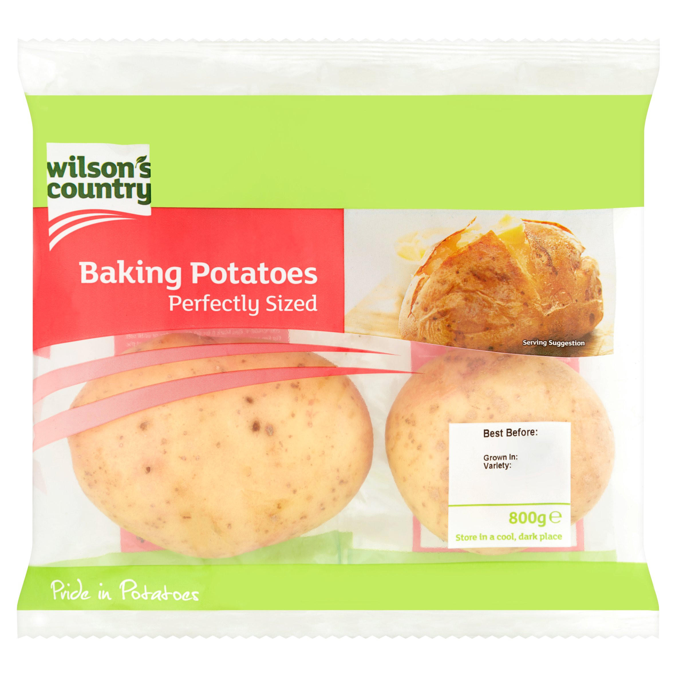 Wilson's Country Baking Potatoes 800g | Potatoes | Iceland Foods