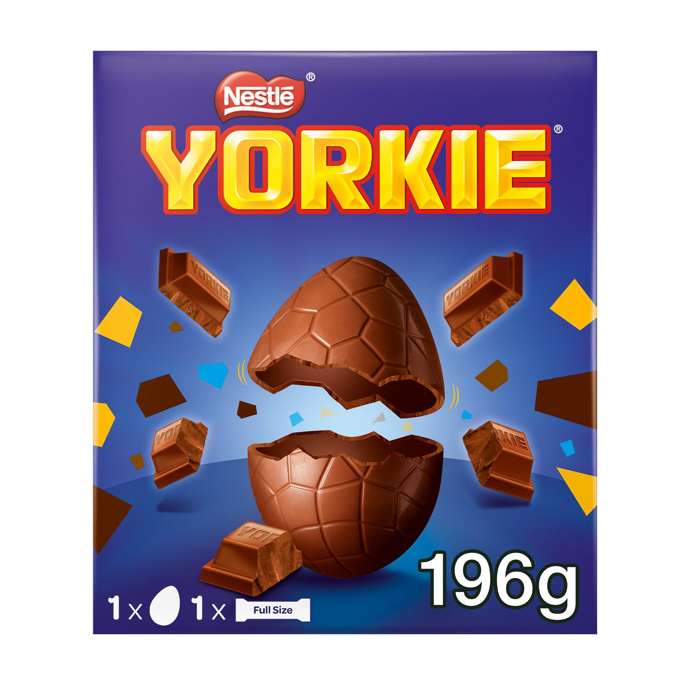 Yorkie Milk Chocolate Large Easter Egg 196g | Easter Eggs | Iceland Foods