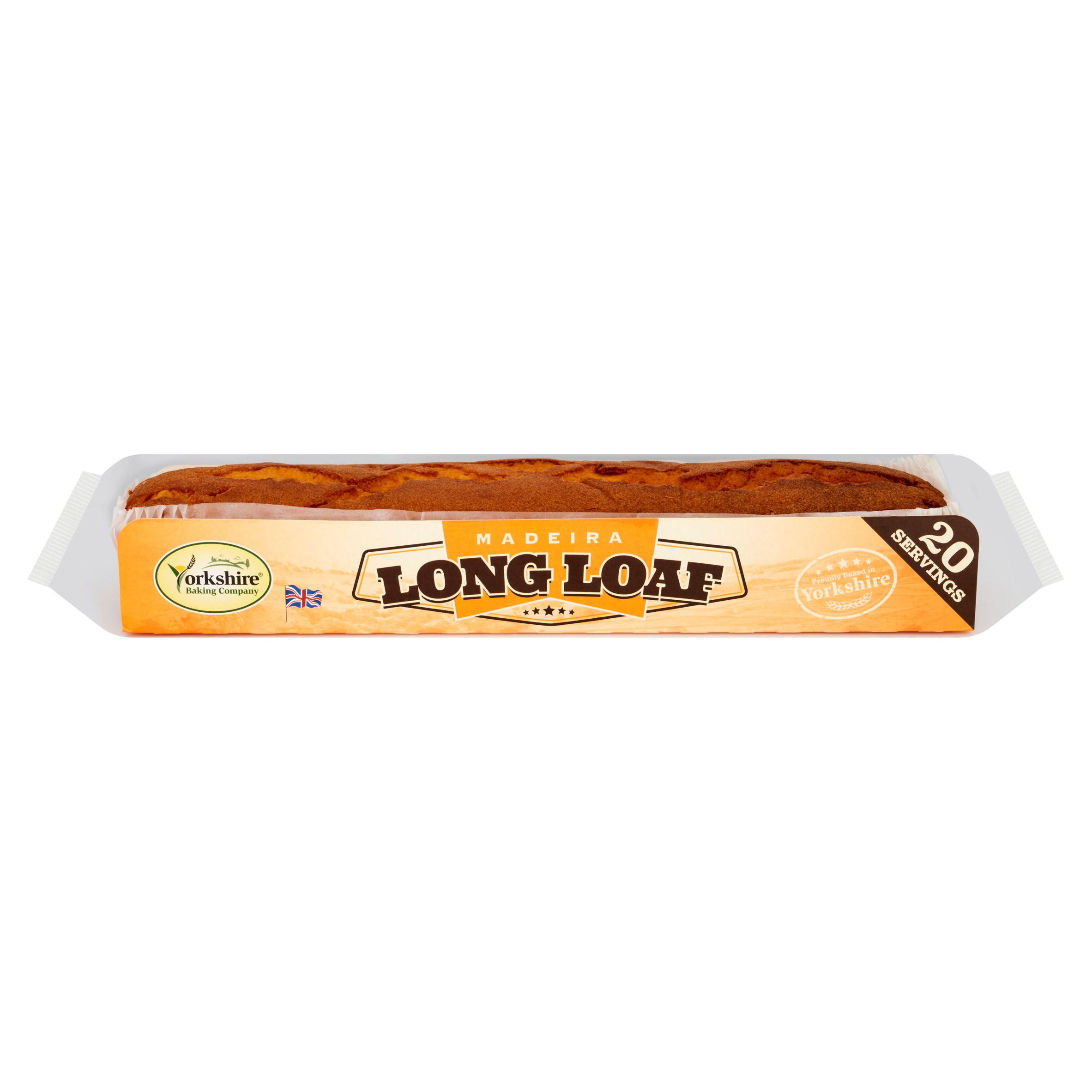 Yorkshire Baking Company Madeira Long Loaf | Mini Rolls & Cake Bars | Iceland Foods