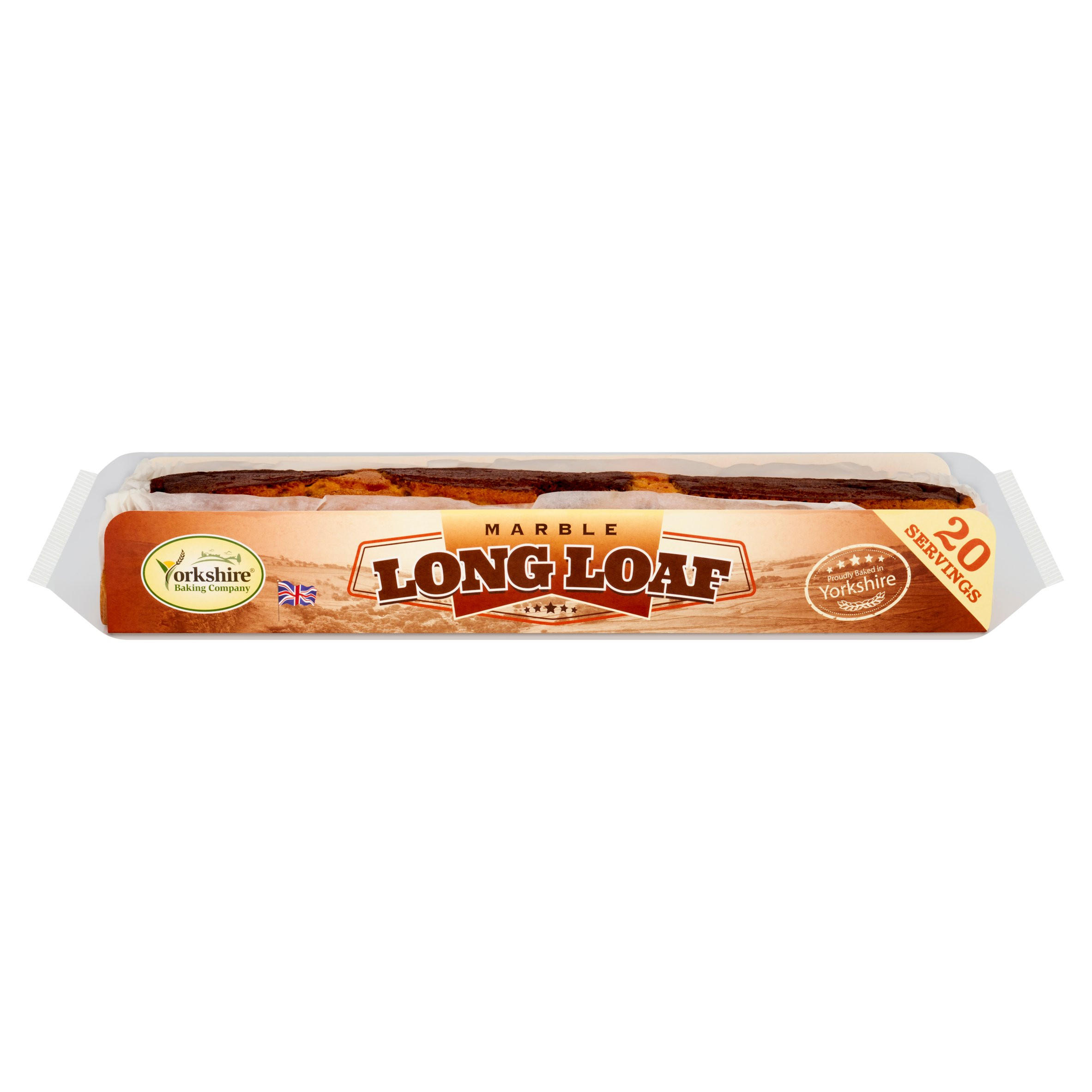 Yorkshire Baking Company Marble Long Loaf | Mini Rolls & Cake Bars ...