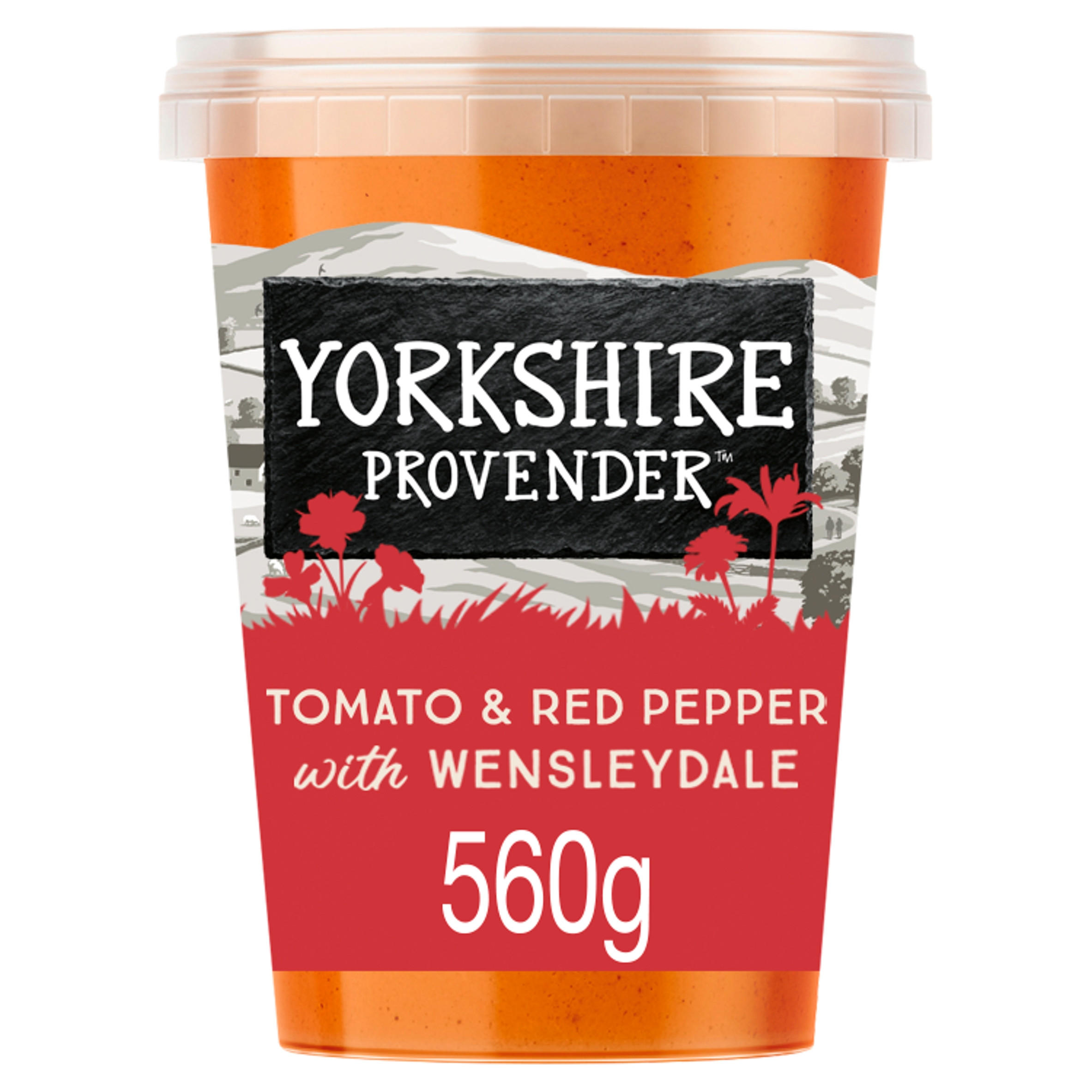 Yorkshire Provender Silky Tomato & Red Pepper with Wensleydale 560g ...