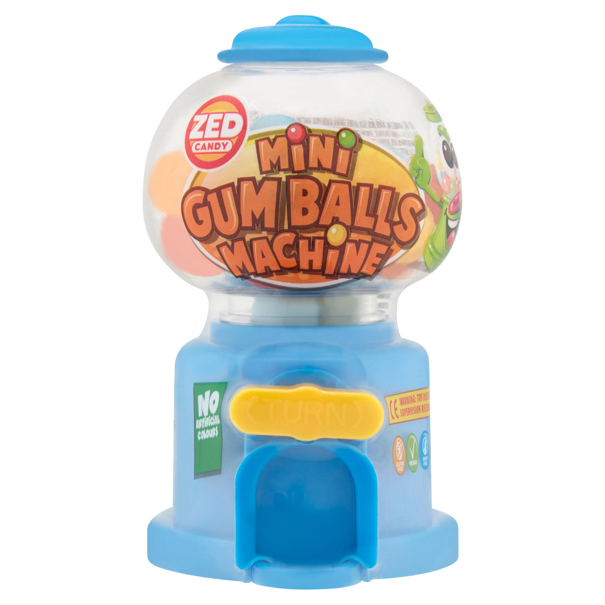 Zed Candy Mini Gum Balls Machine 40g | Chewing Gum & Mints | Iceland Foods